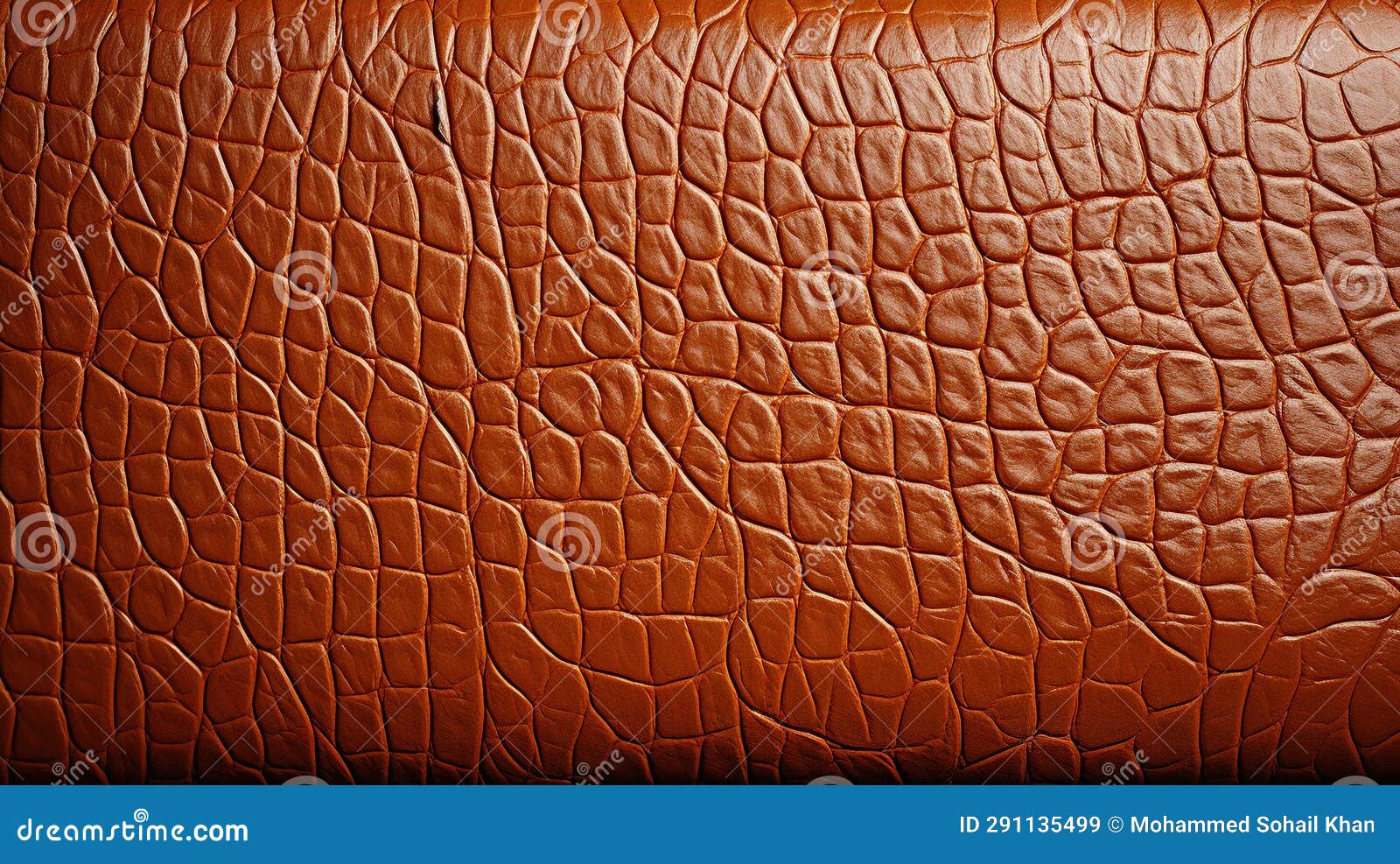 Brown Leather Seamless Pattern Close-Up Background Stock Image - Image ...