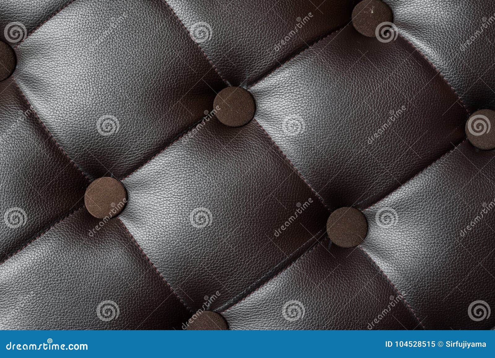Brown leather sofa texture stock image. Image of cushion - 104528515