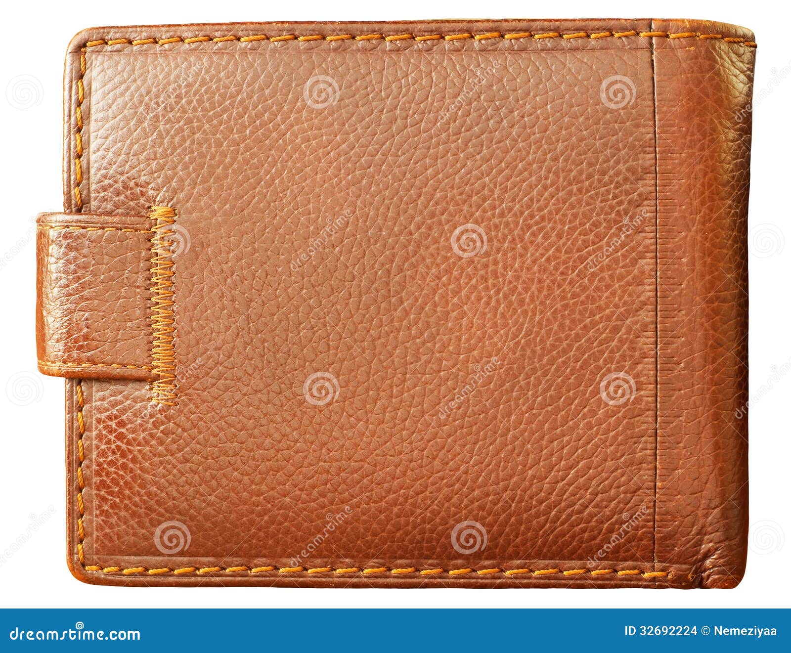 Brown leather wallet stock photo. Image of financial - 32692224
