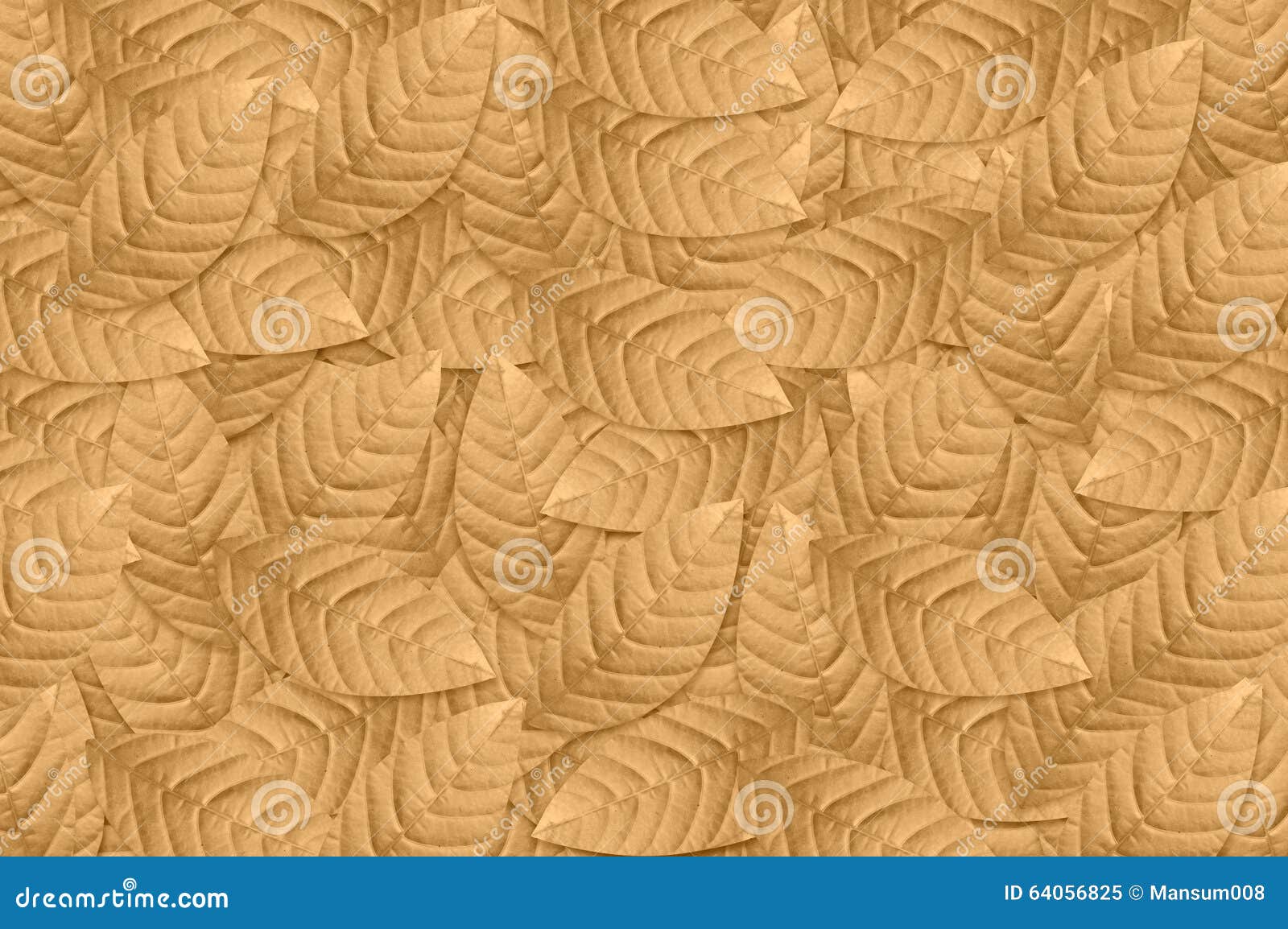 Brown leaves pattern stock image. Image of foliage, template - 64056825