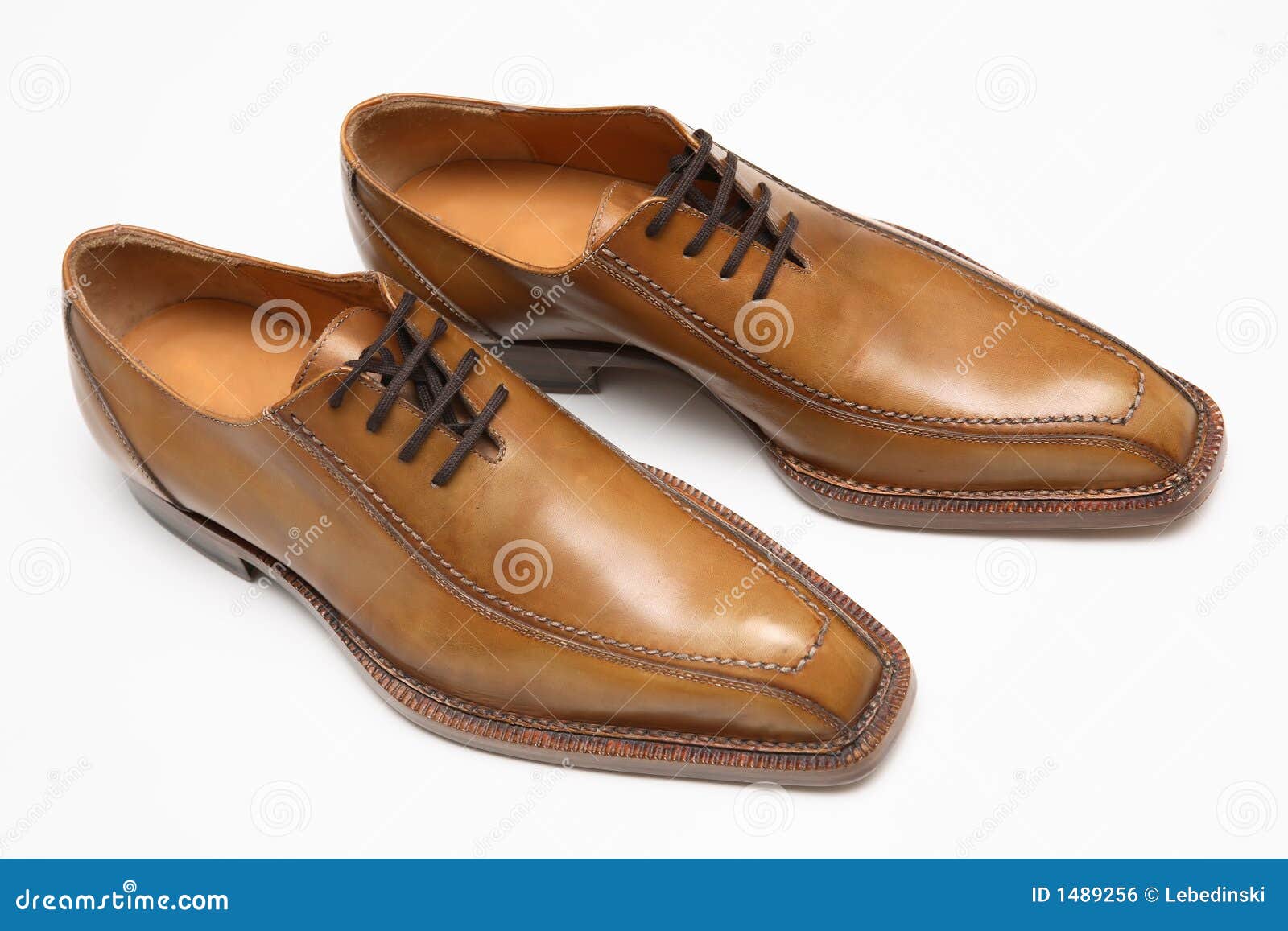Brown male shoes stock photo. Image of texture, footwear - 1489256