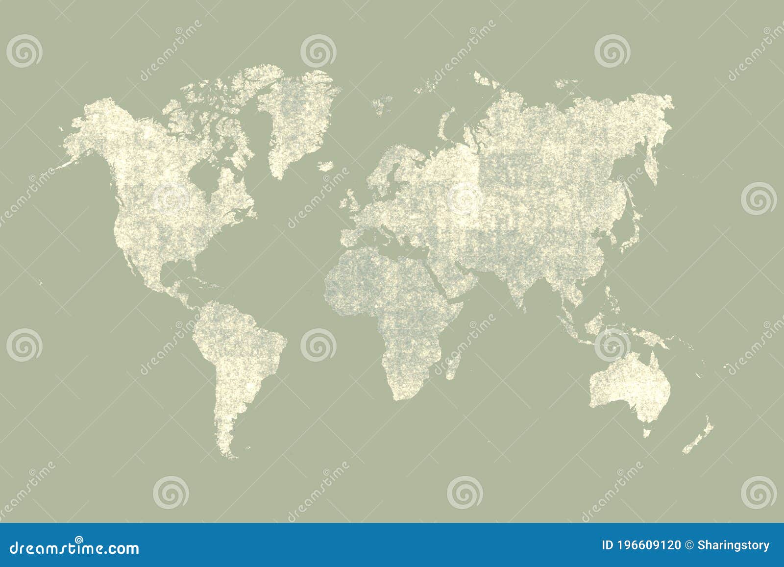 Brown map of the world stock illustration. Illustration of destination ...