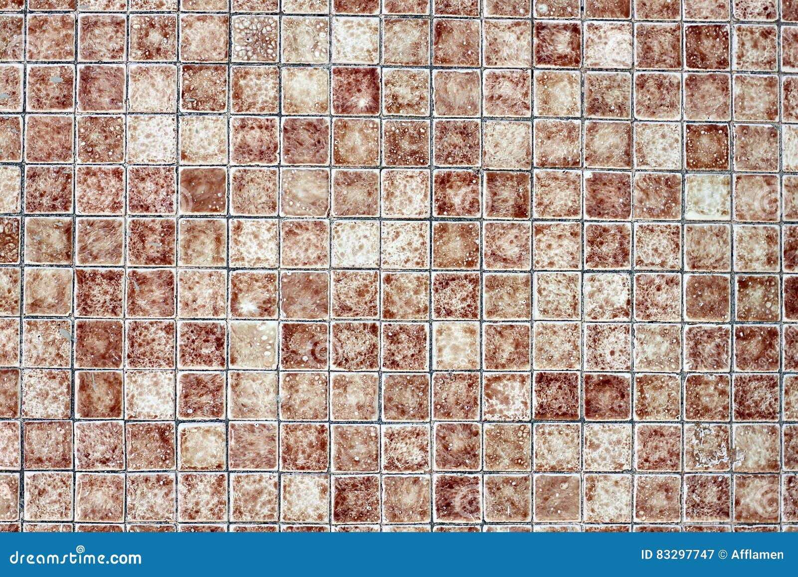 Brown mosaic tile stock image. Image of brown, ceramic - 83297747