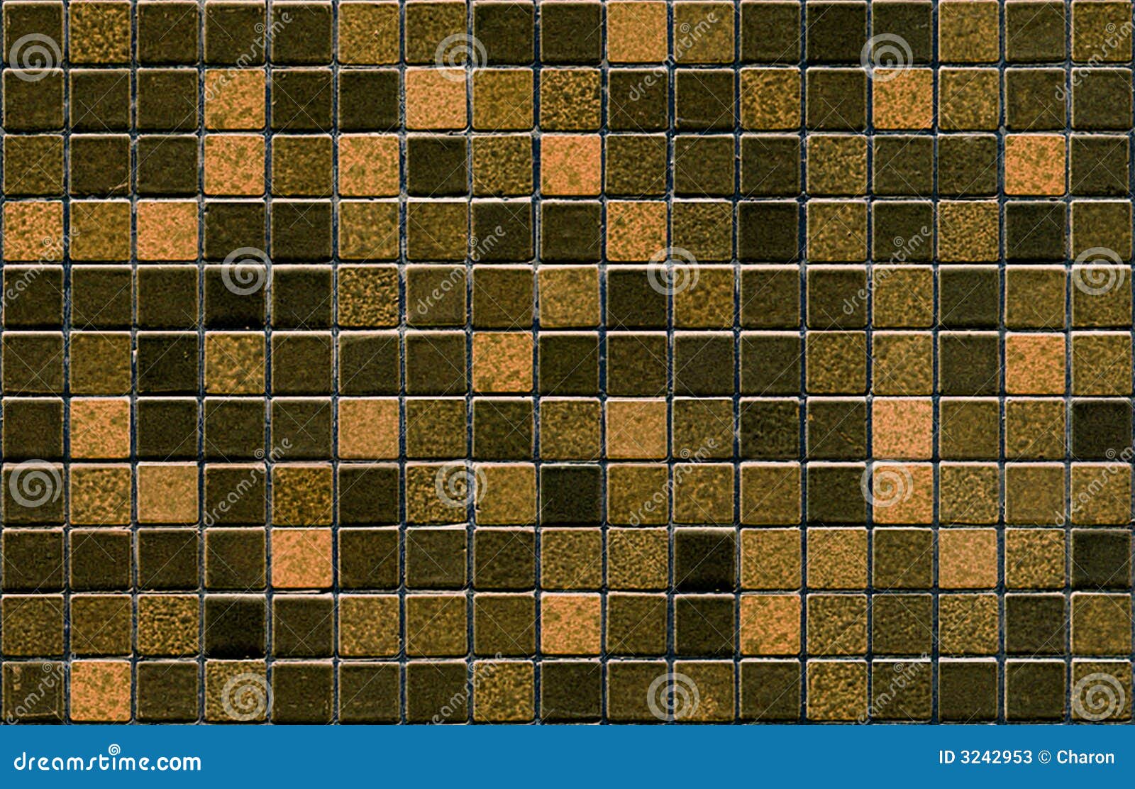 Brown Mosaic Tile Pattern Seamless Stock Image - Image of beautiful ...