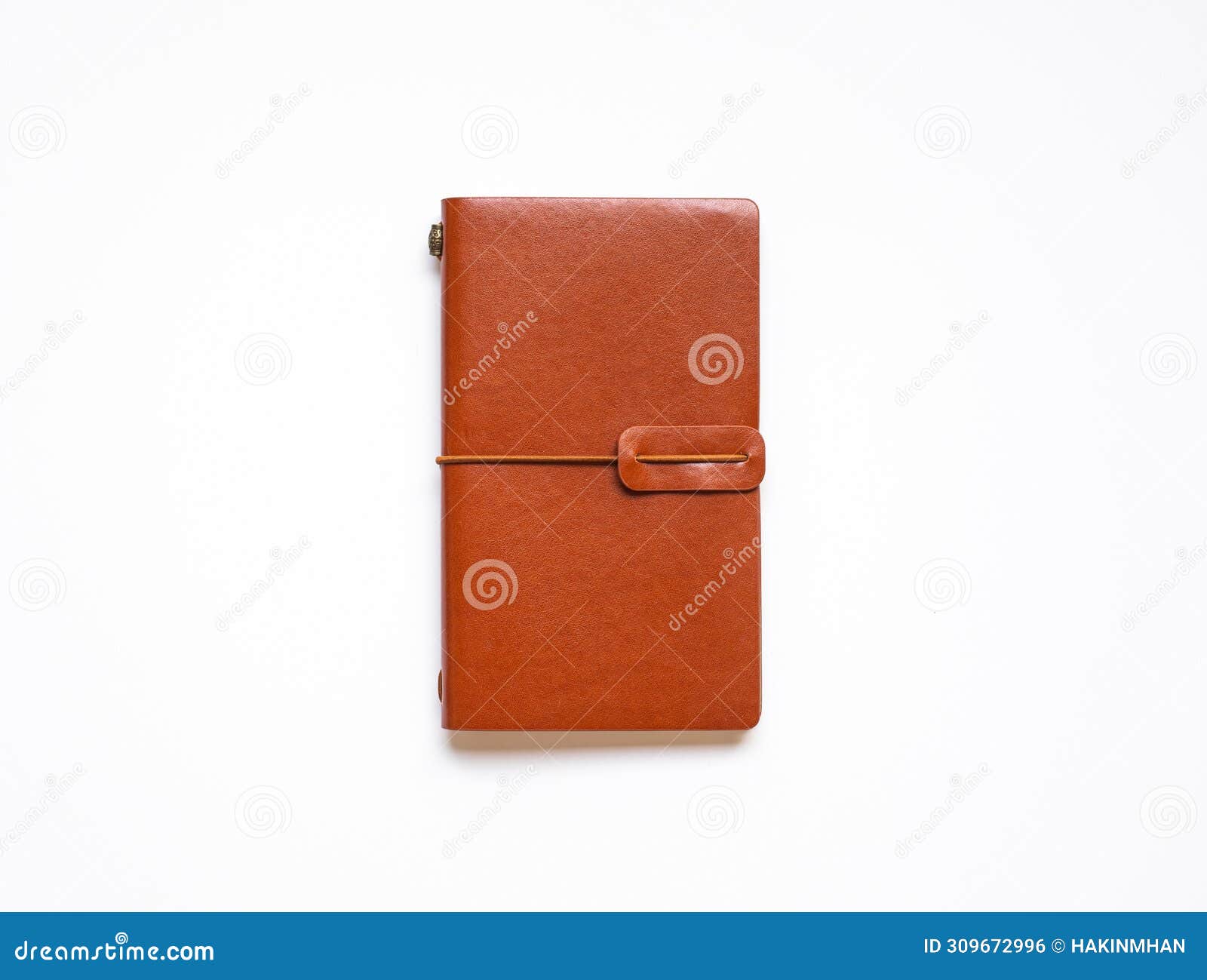 Brown Notebook Cover Model Mockup for Design Key Visual Concepts or ...