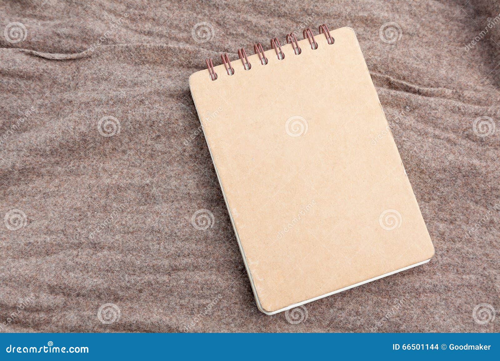 Brown notebook stock photo. Image of draw, space, daybook - 66501144