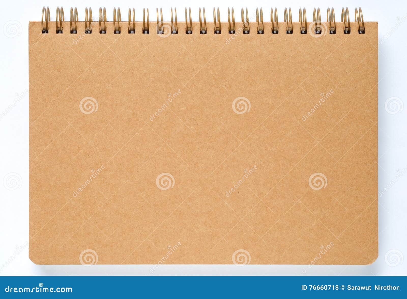 Brown Notebook Paper on White Background. Stock Photo - Image of blank ... Brown Notebook Paper on White Background. Stock Photo - Image of blank ...