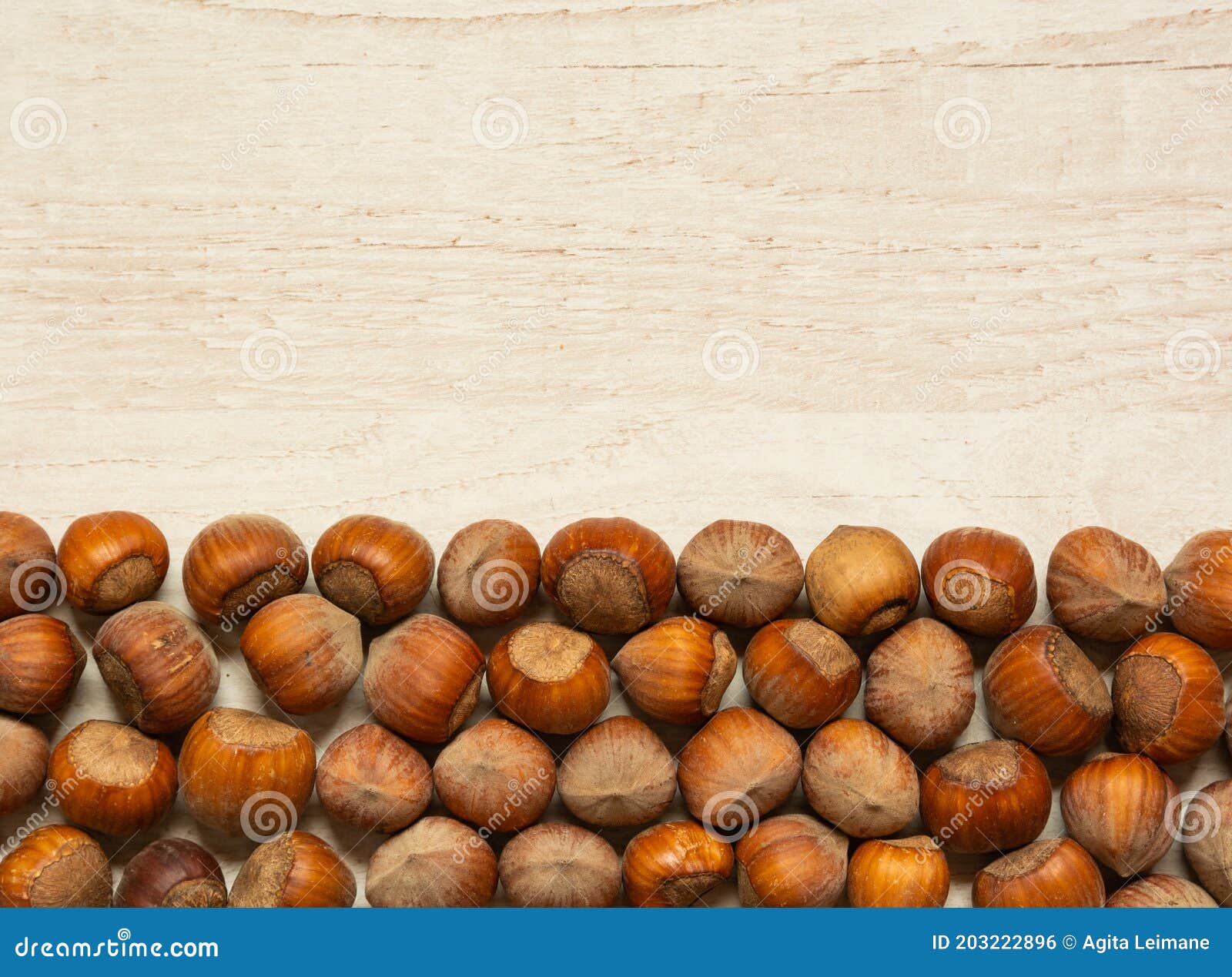 Brown Nuts with Shells on Table. Stock Photo - Image of brown, closeup ...
