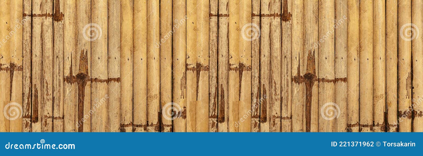 Brown Old Bamboo Fence Texture and Background Seamless Stock Photo ...