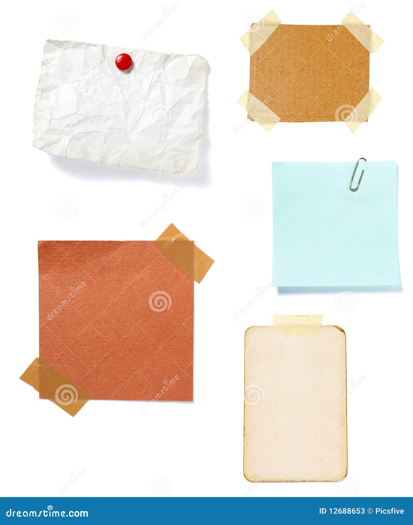Brown Old Paper Note Background Stock Image - Image of memo, cardboard ...