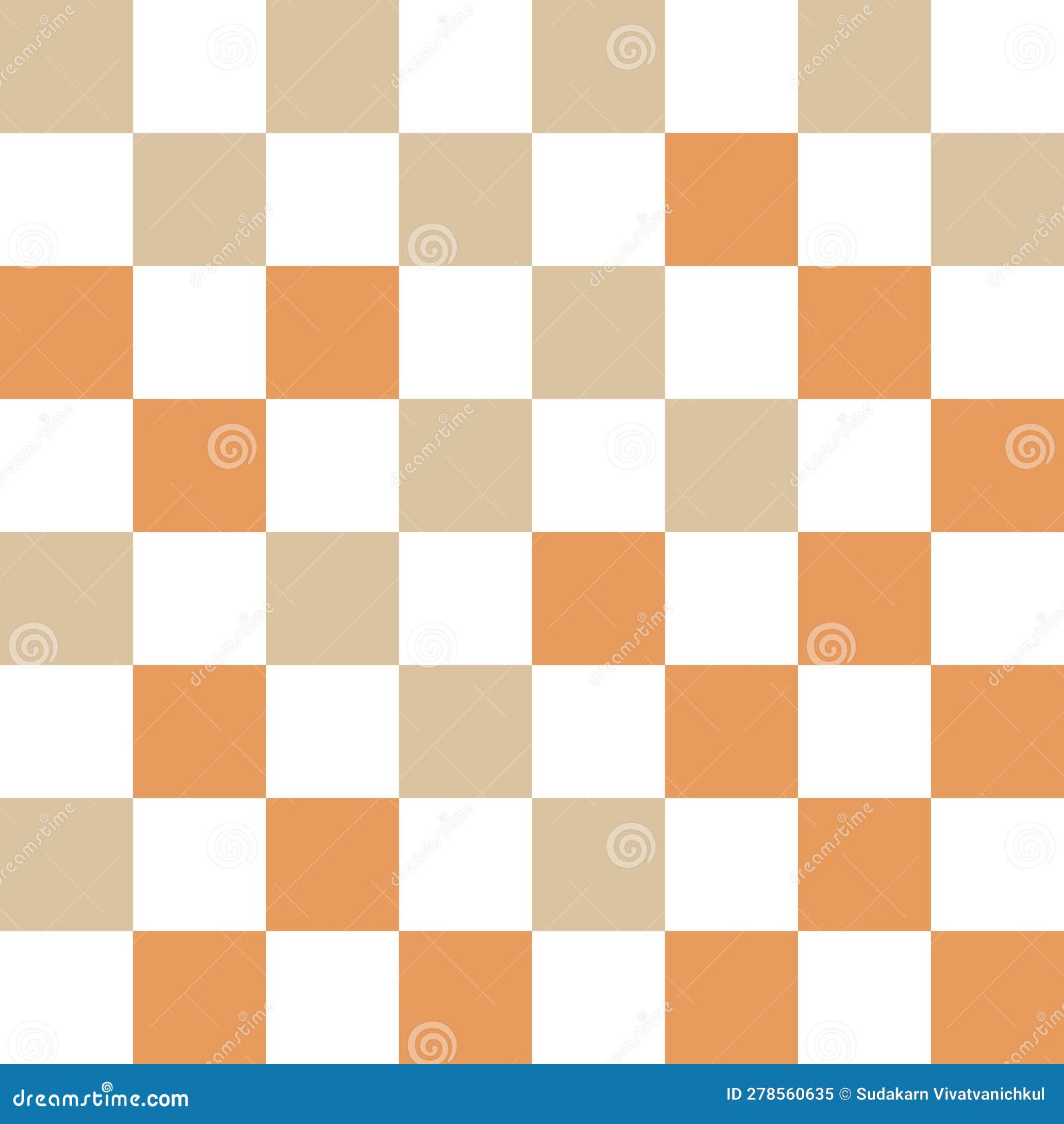 Brown and Orange Checkerboard Pattern Background. Stock Vector ...