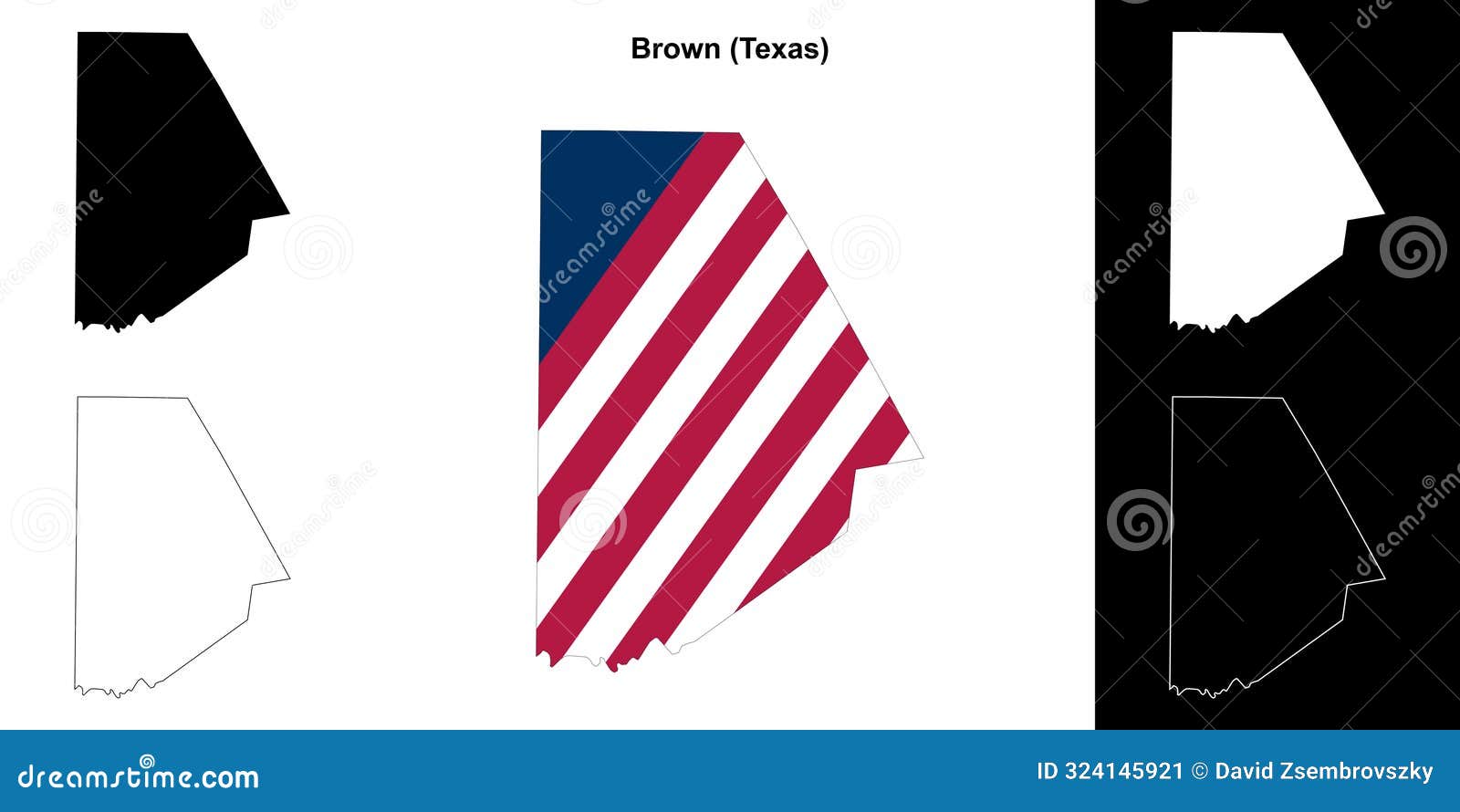 Brown outline map stock illustration. Illustration of texas - 324145921