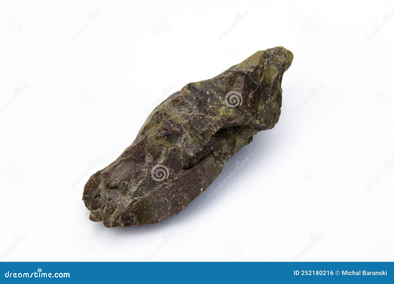 Brown Over White Background Stock Photo - Image of object, igneous ...