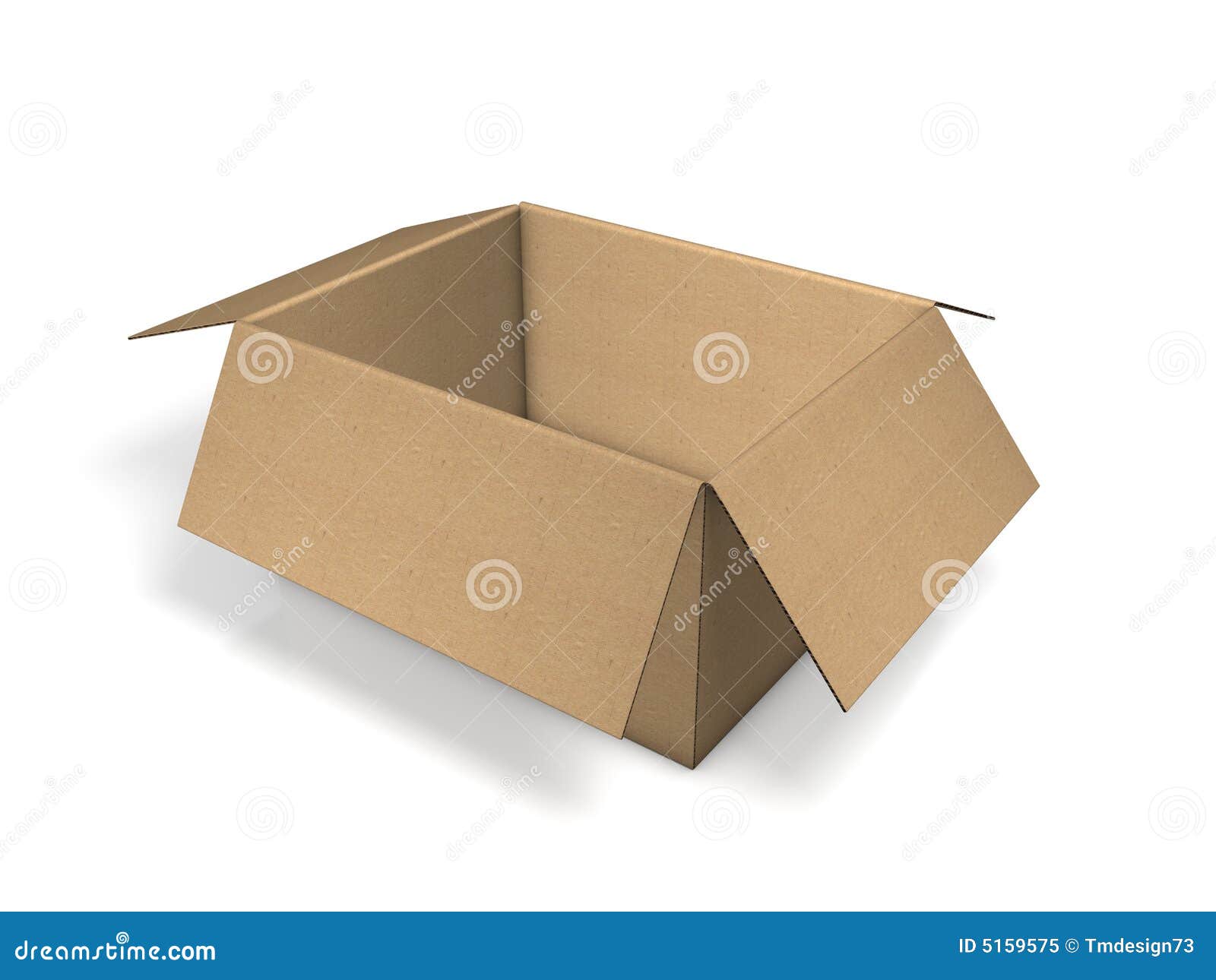 Brown Pack Carton Stock Image | CartoonDealer.com #5159575