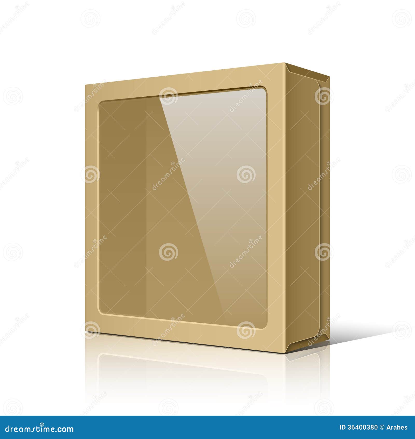 Brown package box stock illustration. Illustration of sale - 36400380