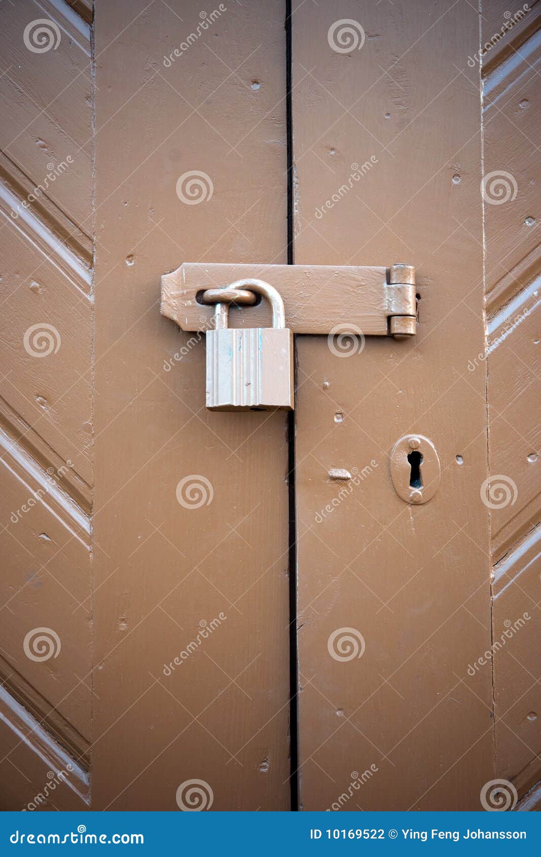 Brown padlock stock photo. Image of lock, grunge, metallic - 10169522
