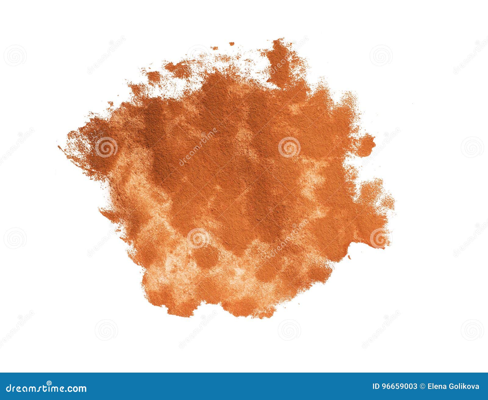 Brown paint blob stock image. Image of artistic, blob - 96659003