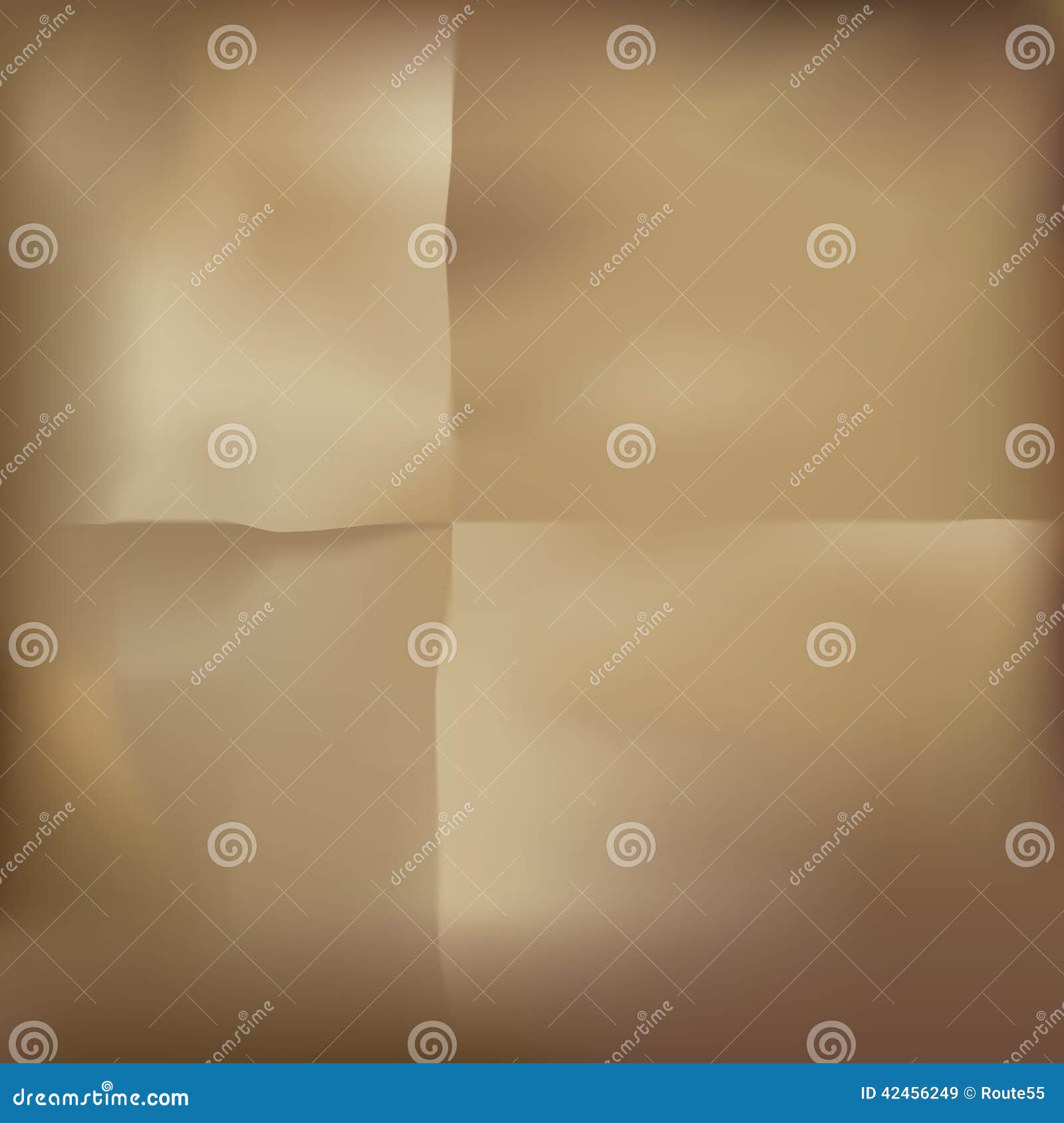 Brown paper stock vector. Illustration of blank, paper - 42456249