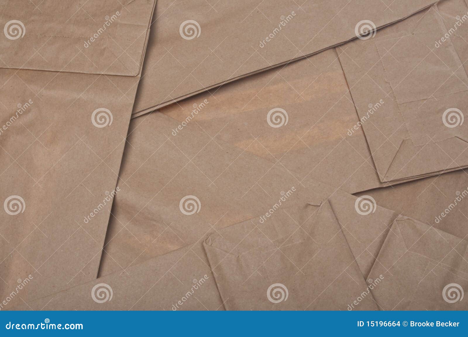 Brown Paper Bag Background stock photo. Image of lunch - 15196664