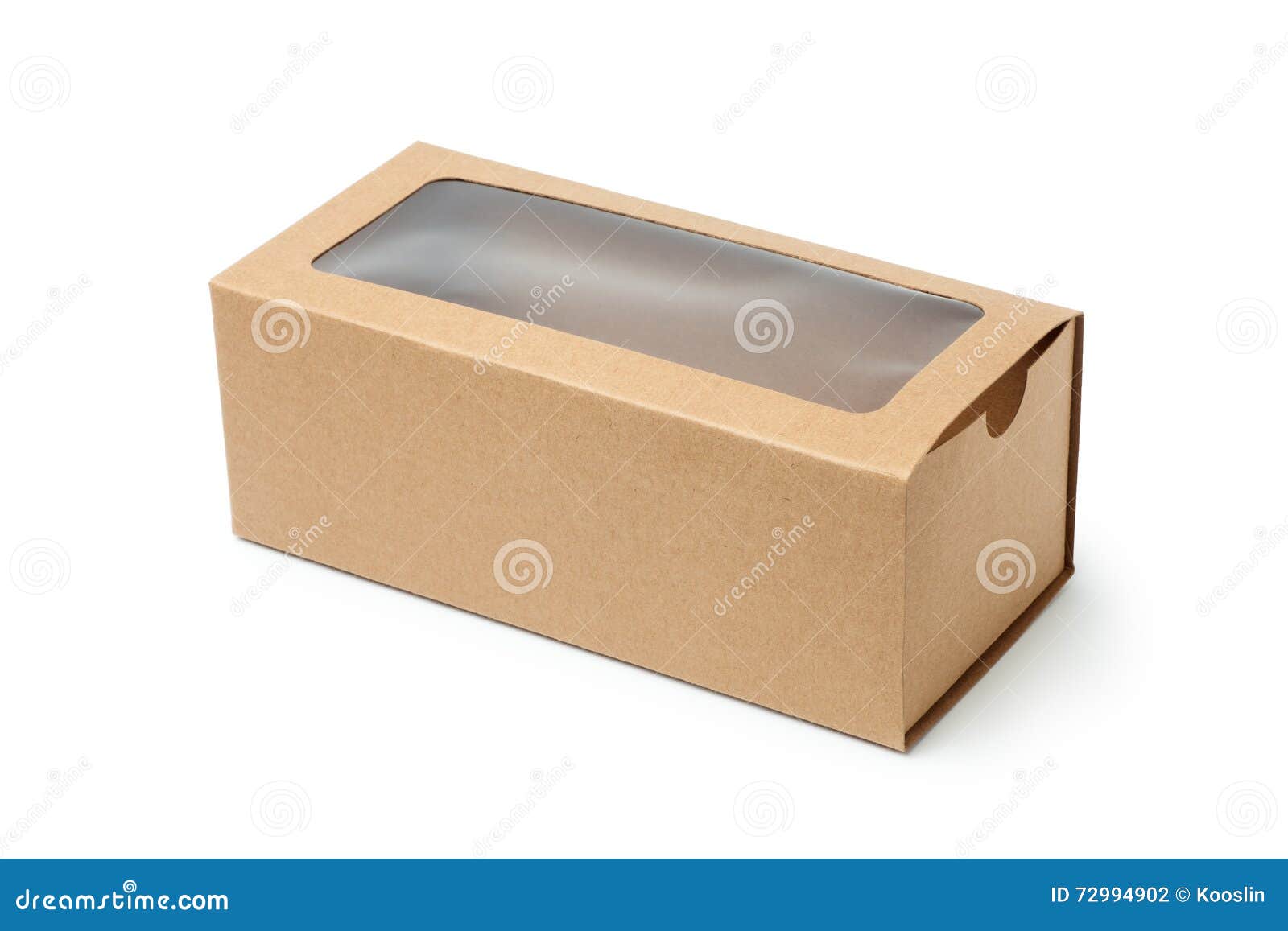 Brown paper box stock photo. Image of packaging, closeup - 72994902