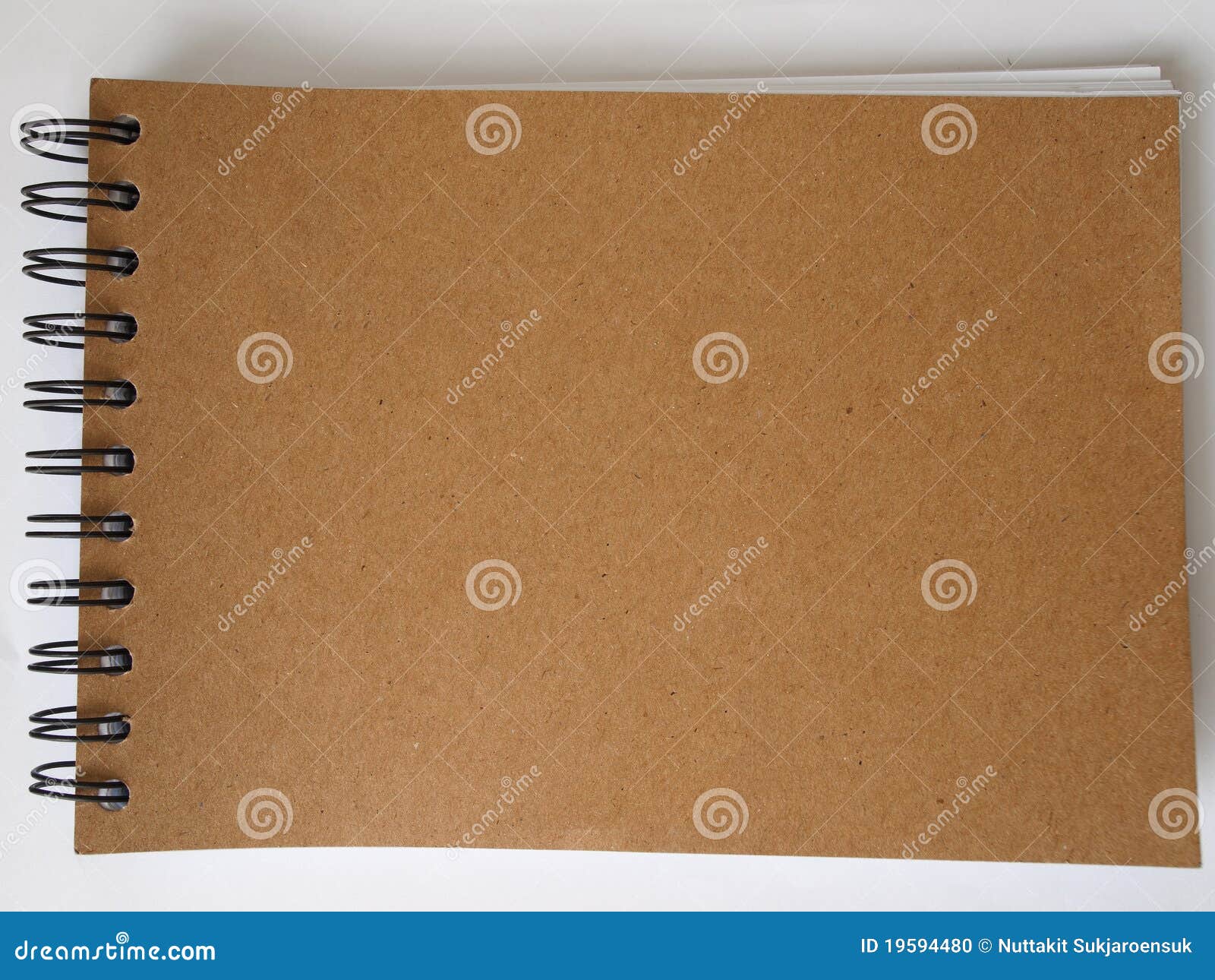 Brown Paper cover stock photo. Image of book, texture - 19594480