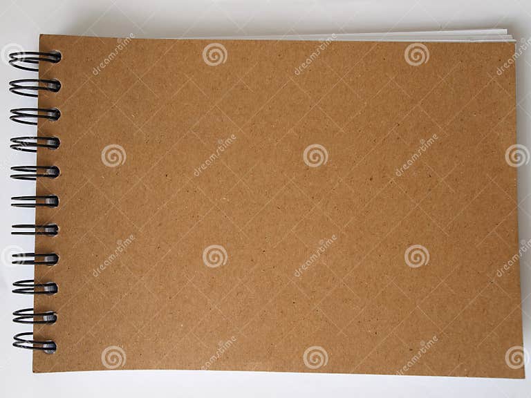 Brown Paper cover stock photo. Image of book, texture - 19594480