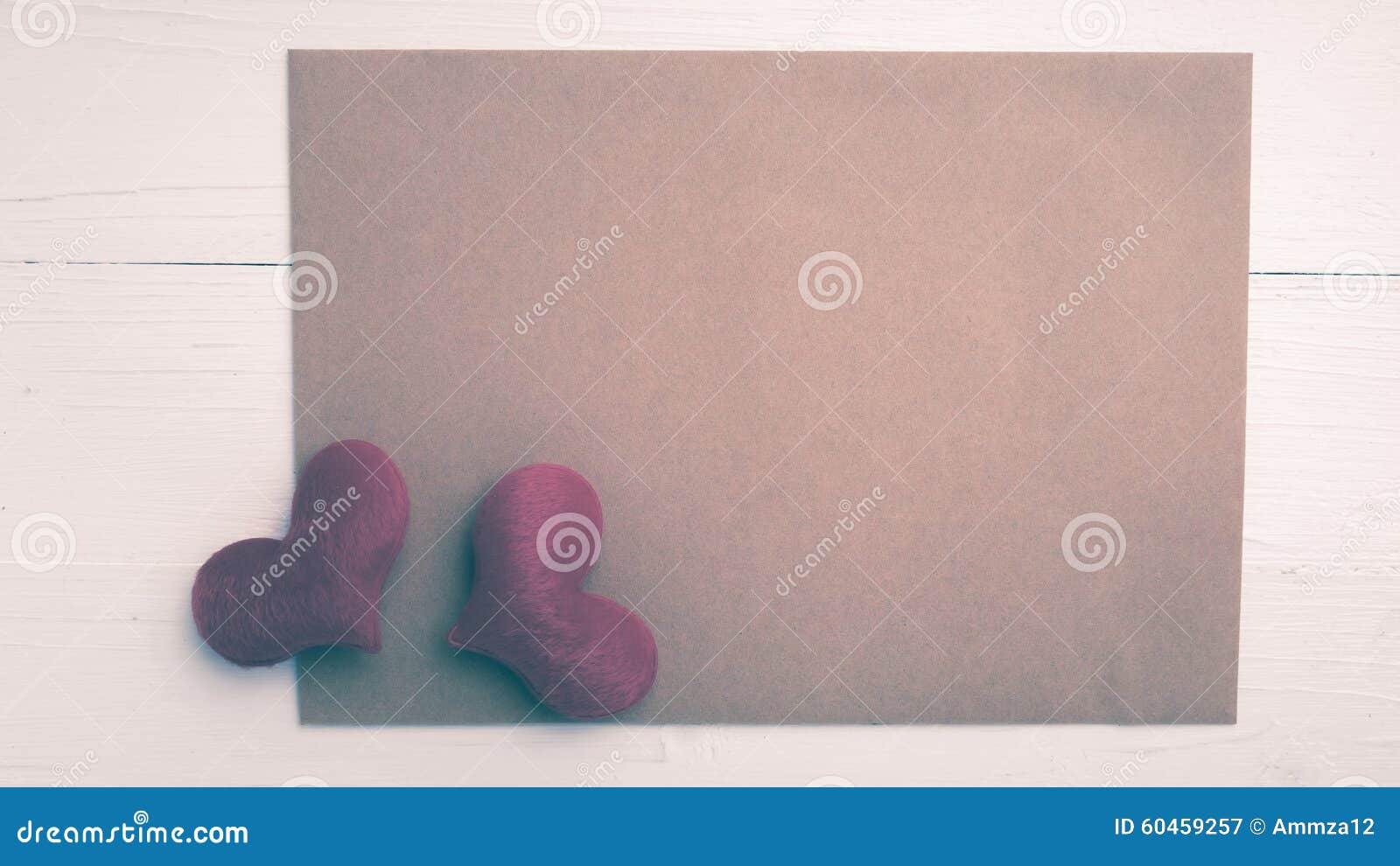 Brown Paper and Heart Vintage Style Stock Image - Image of heart ...
