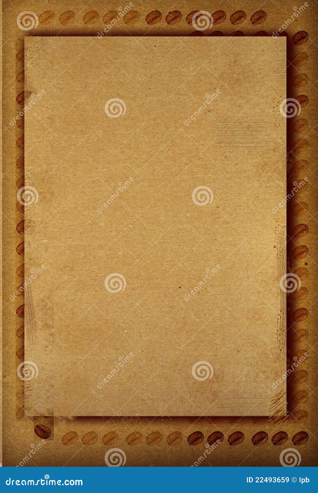Brown paper modern design stock illustration. Illustration of colorful ...
