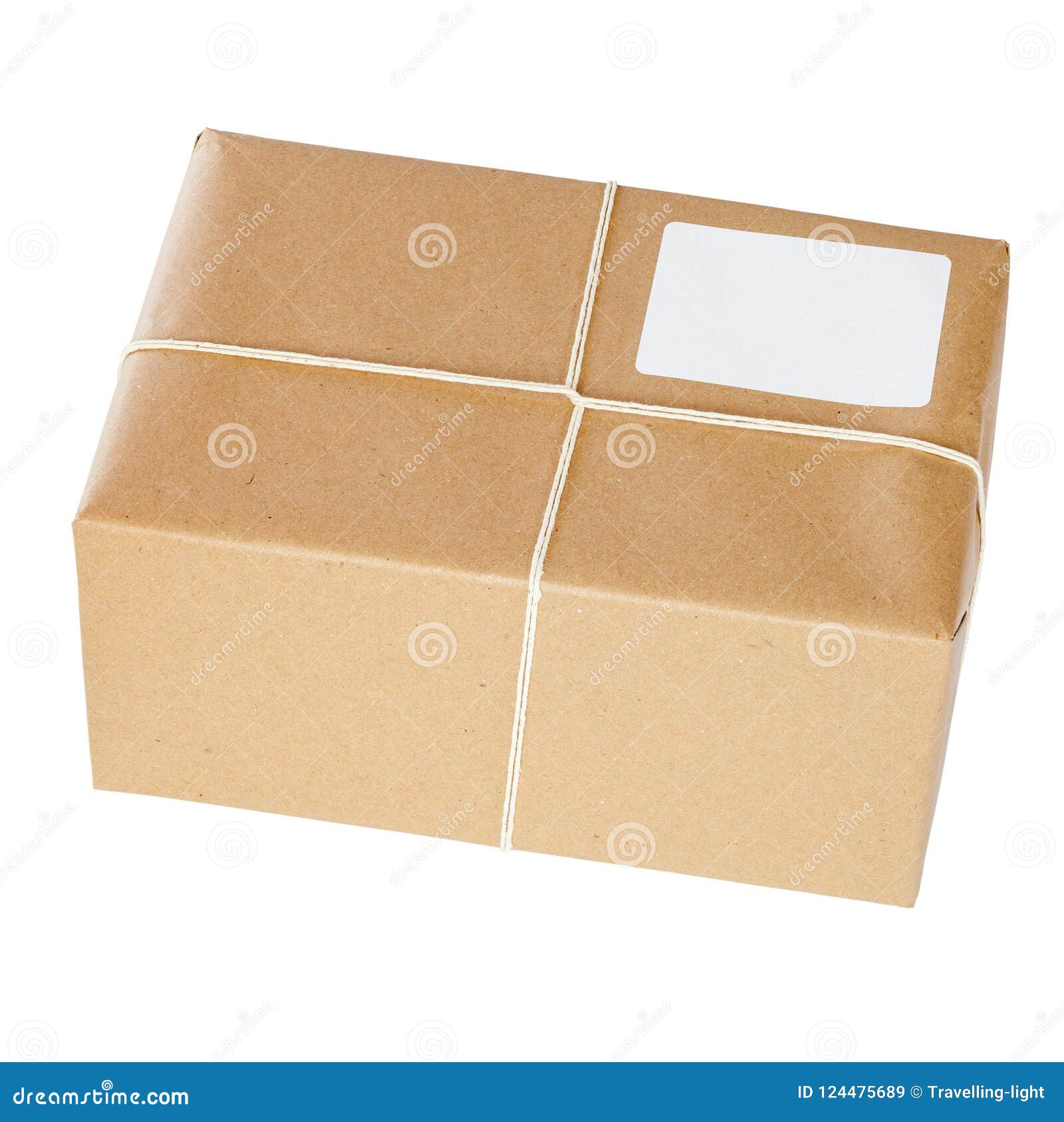 Brown Paper Parcel stock image. Image of package, parcel - 124475689