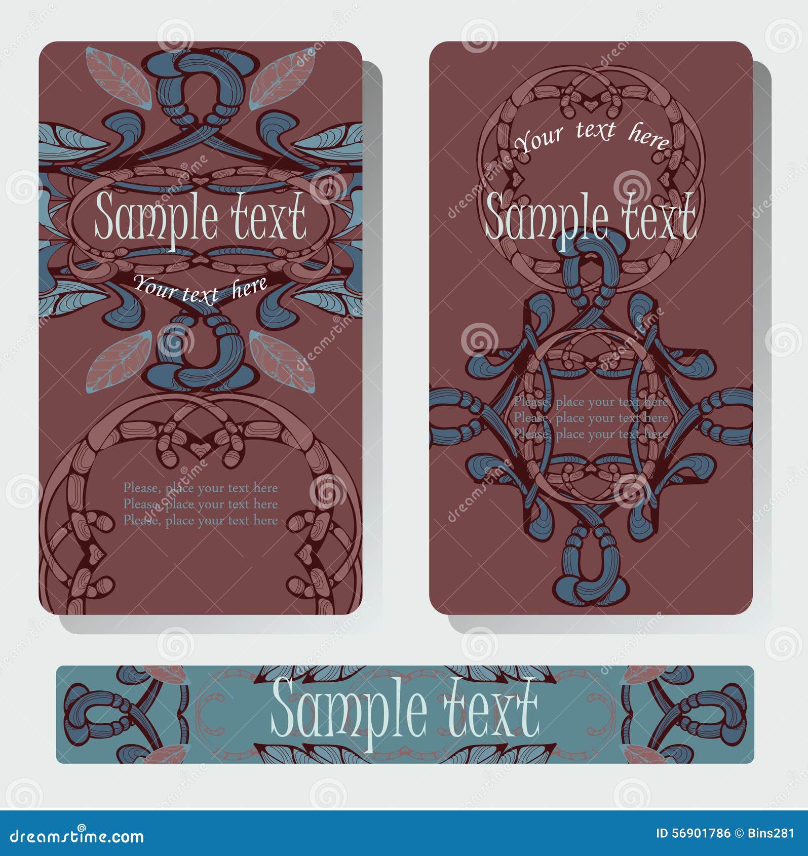 Brown pattern on card stock vector. Illustration of design - 56901786