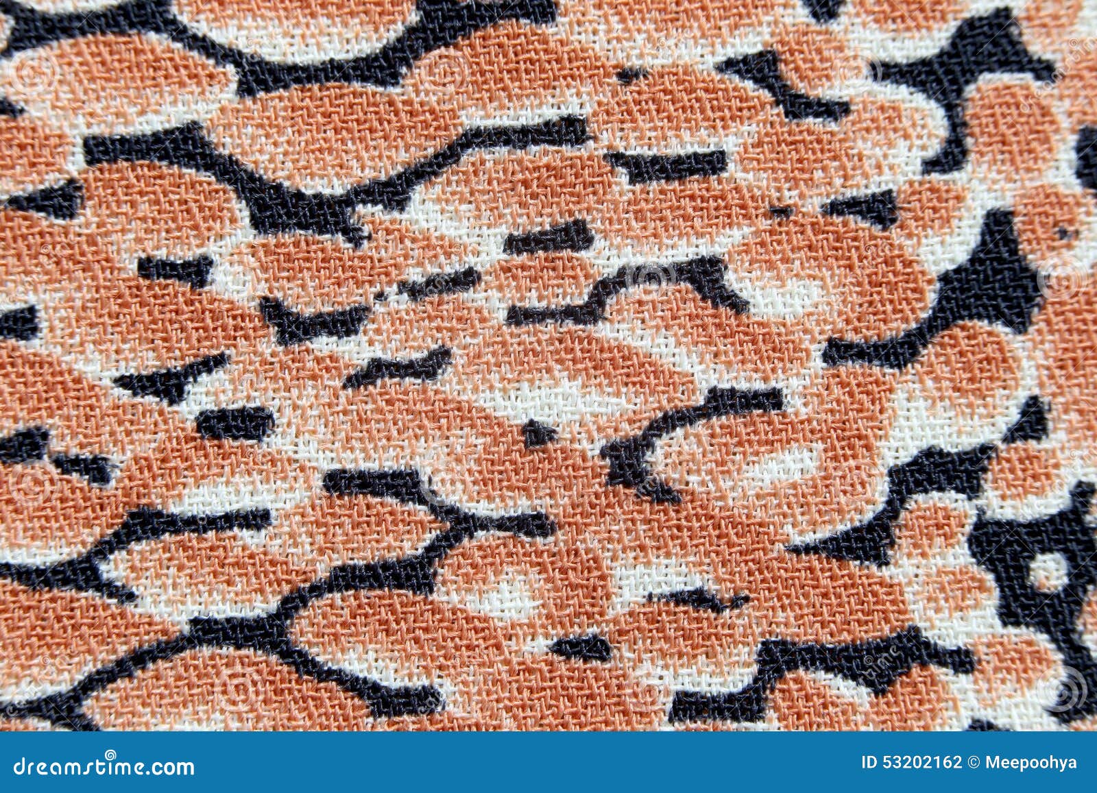 Brown pattern on fabric. stock photo. Image of texture - 53202162