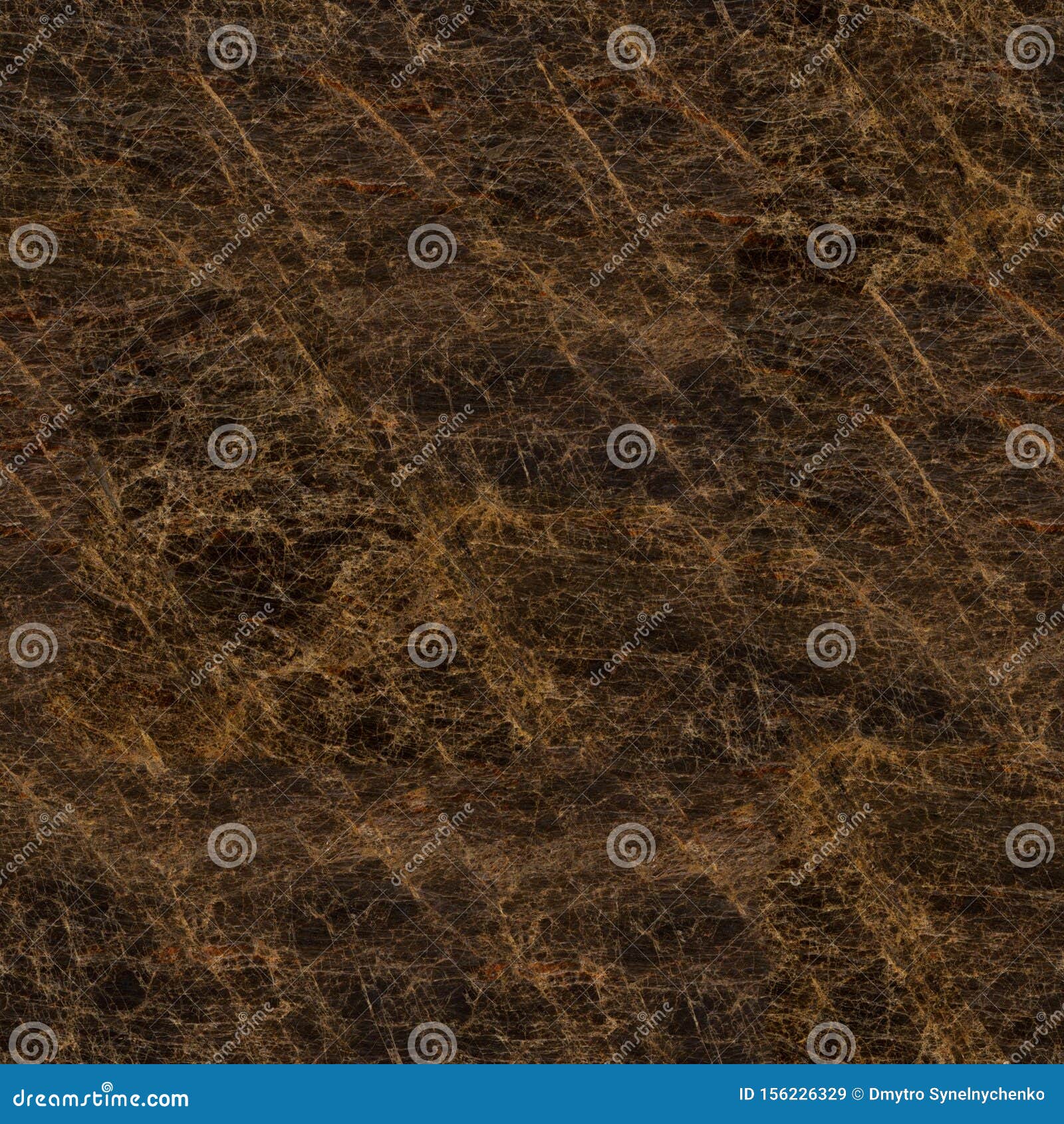 Brown Patterned Granite Texture with Contrast Ground. Seamless Square ...
