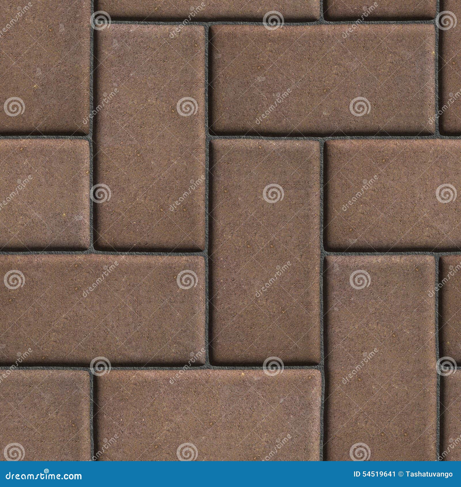 Brown Paving of Sidewalk Slabs Rectangles Stock Image - Image of mosaic ...