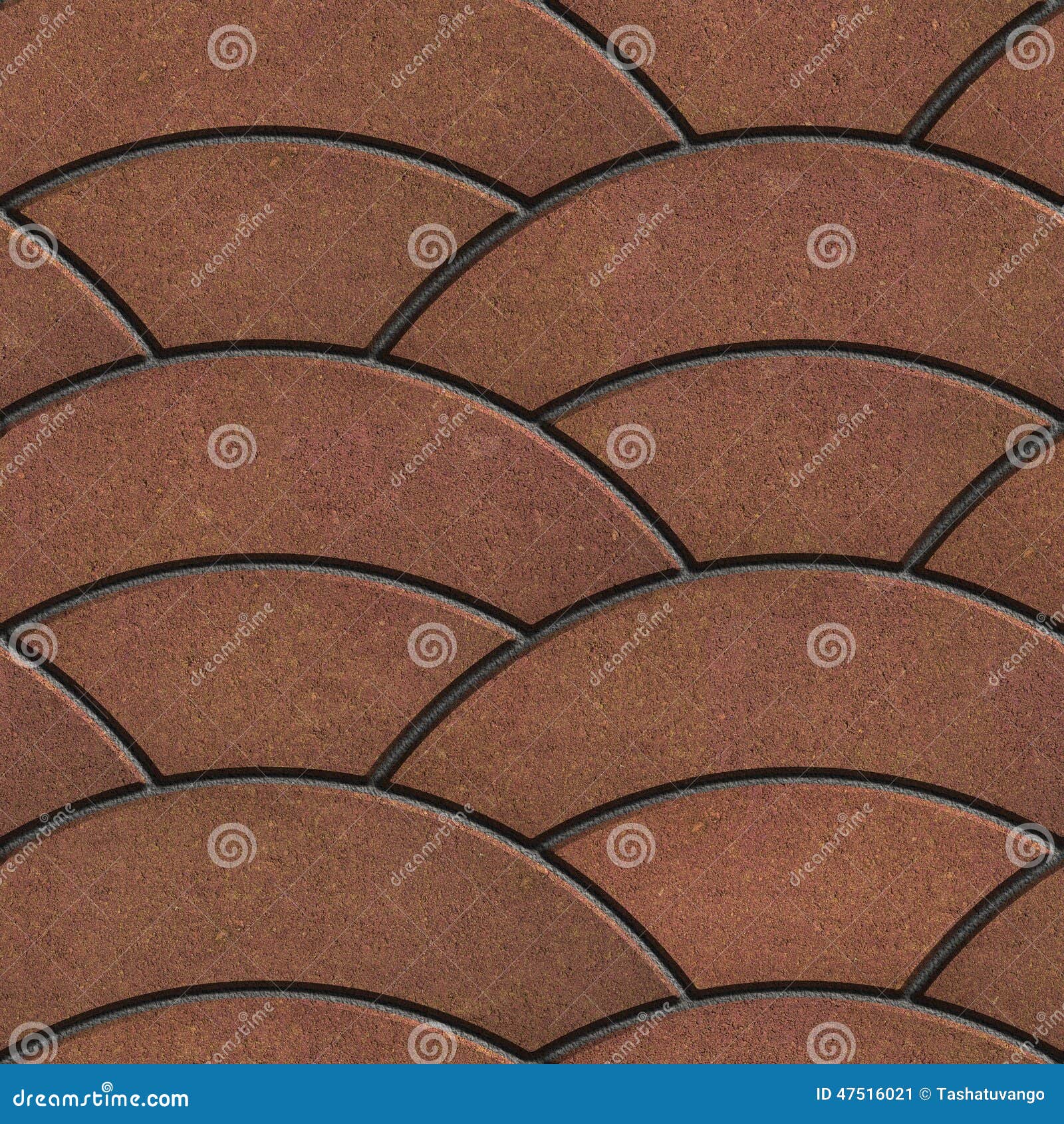 Brown Paving In The Form Of Fish Royalty-Free Stock Photo ...