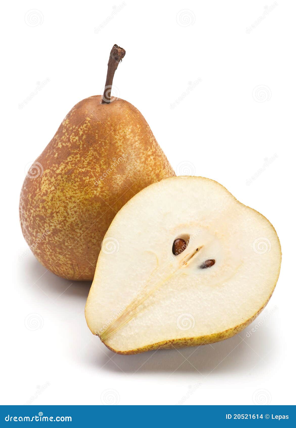 Brown pear stock photo. Image of white, yellow, slice - 20521614