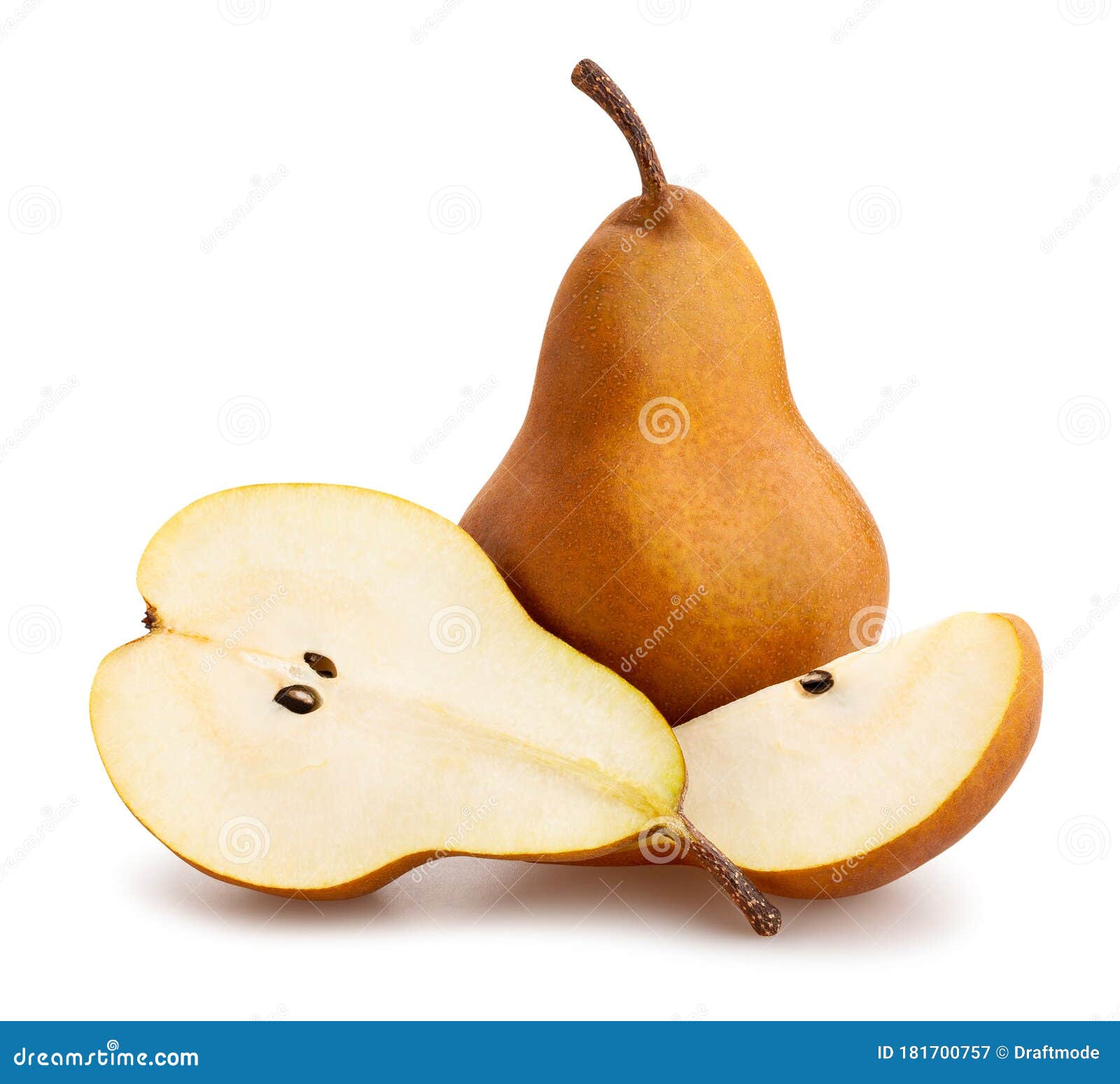 Brown pear stock image. Image of stem, brown, clipping - 181700757