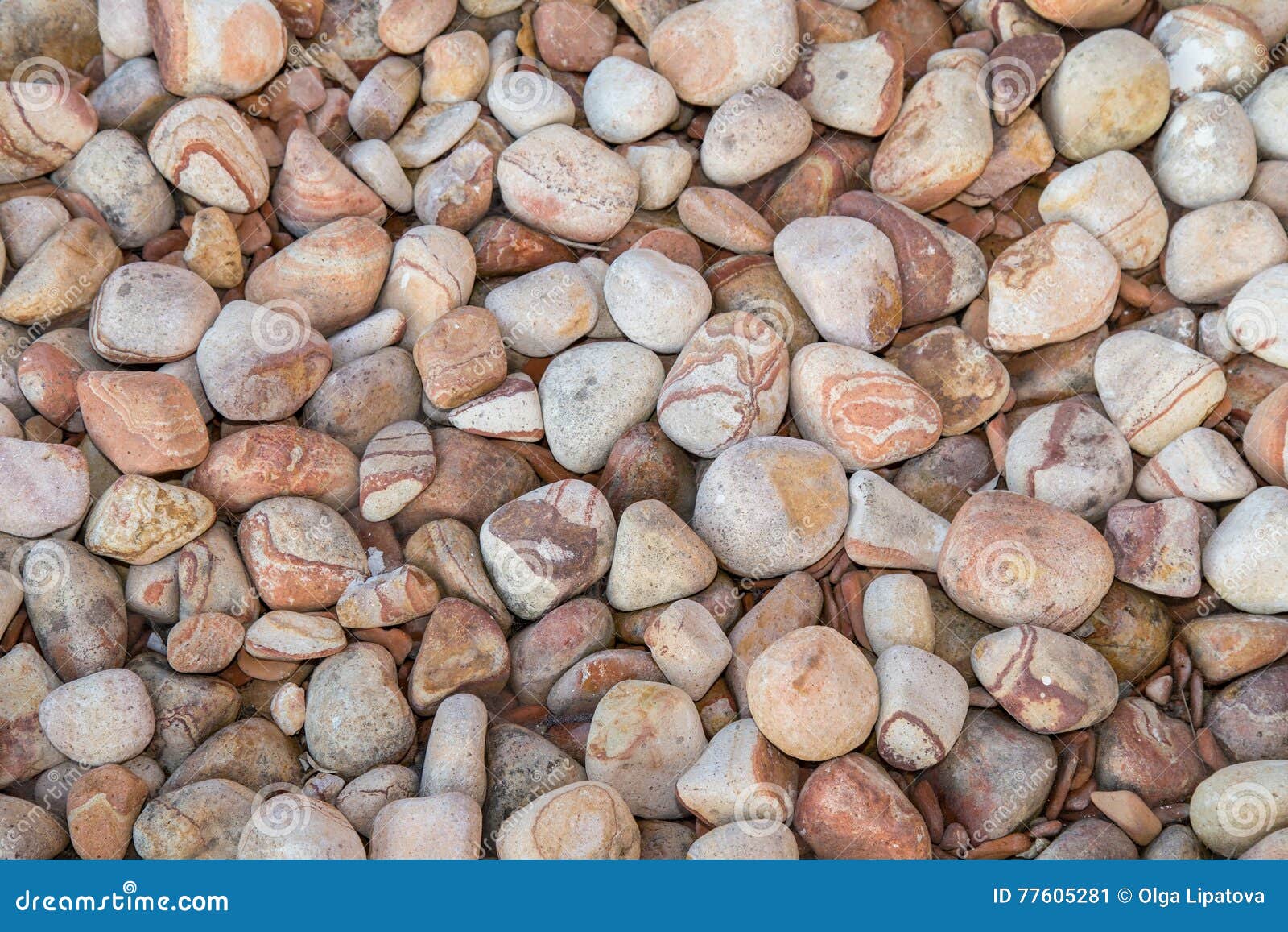 Brown pebbles background stock image. Image of material - 77605281