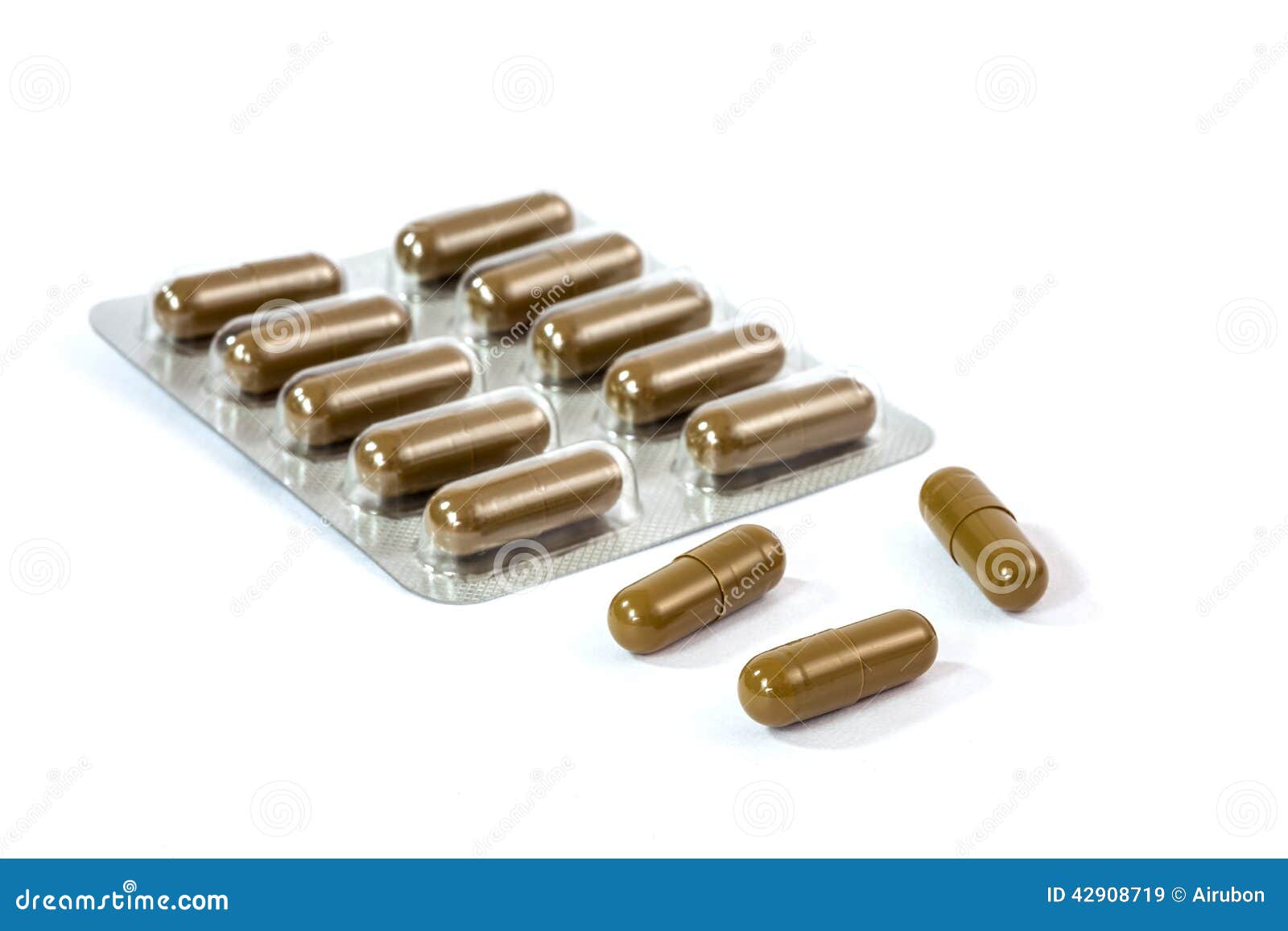 Brown pill capsule stock image. Image of overdose, conceptual - 42908719