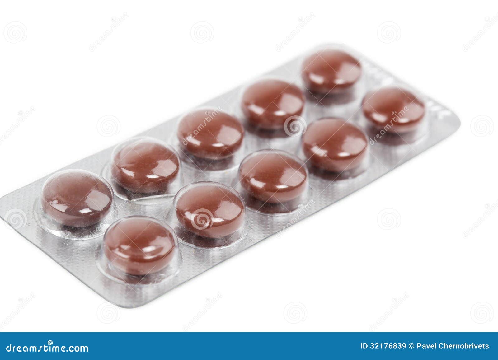 Brown pills stock image. Image of pharmacist, antibiotics - 32176839