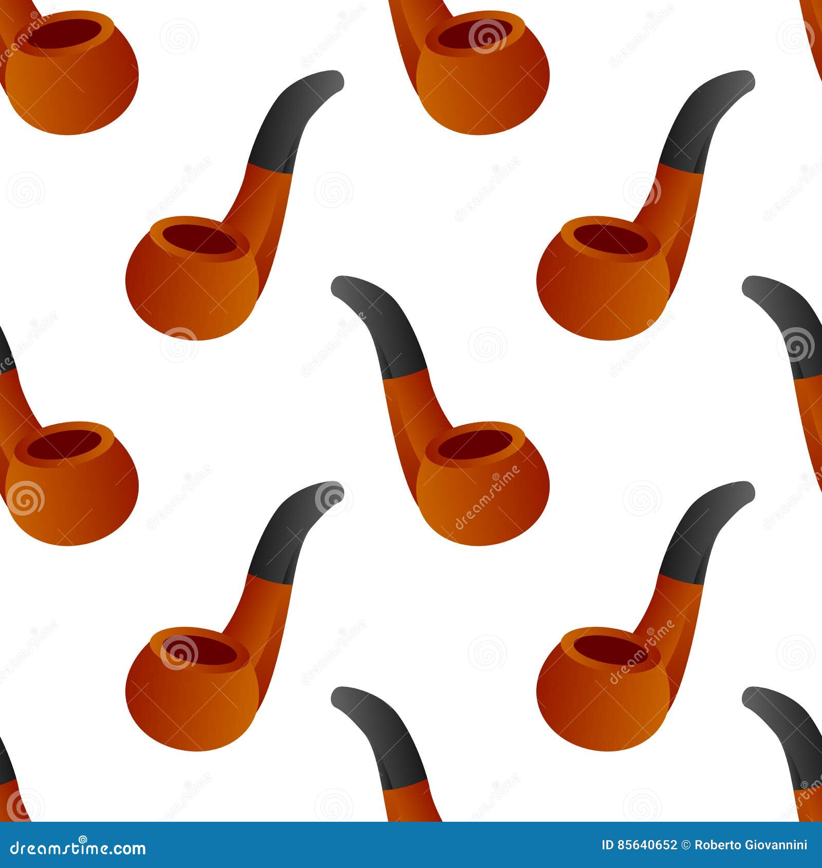 Brown Pipe Seamless Pattern Stock Vector - Illustration of background ...