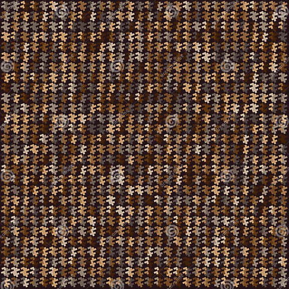 Brown Pixel Abstract Background Stock Vector - Illustration of design ...