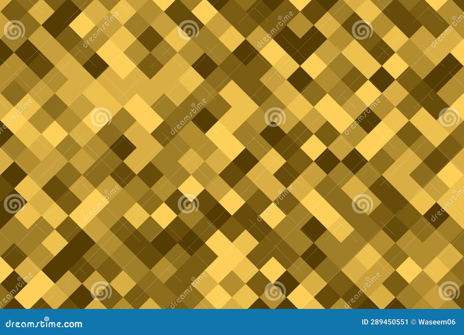 Brown Pixels Square Pattern Technology Wallpaper Stock Vector ...