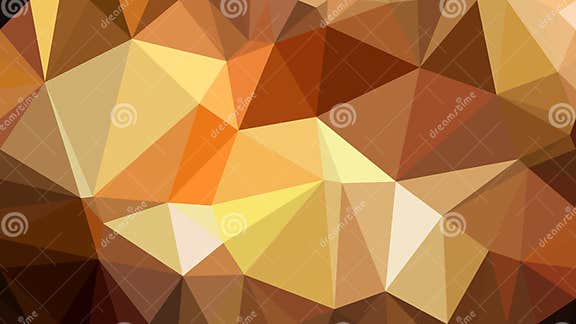 Brown Polygon Triangle Pattern Background Stock Vector - Illustration ...