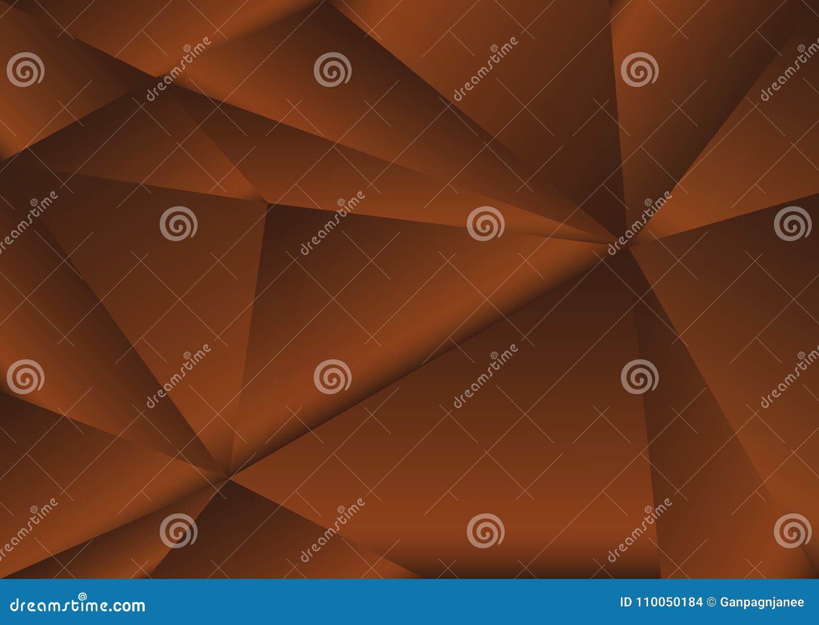 Brown Polygonal Background, Abstract Texture for Advertising Business ...