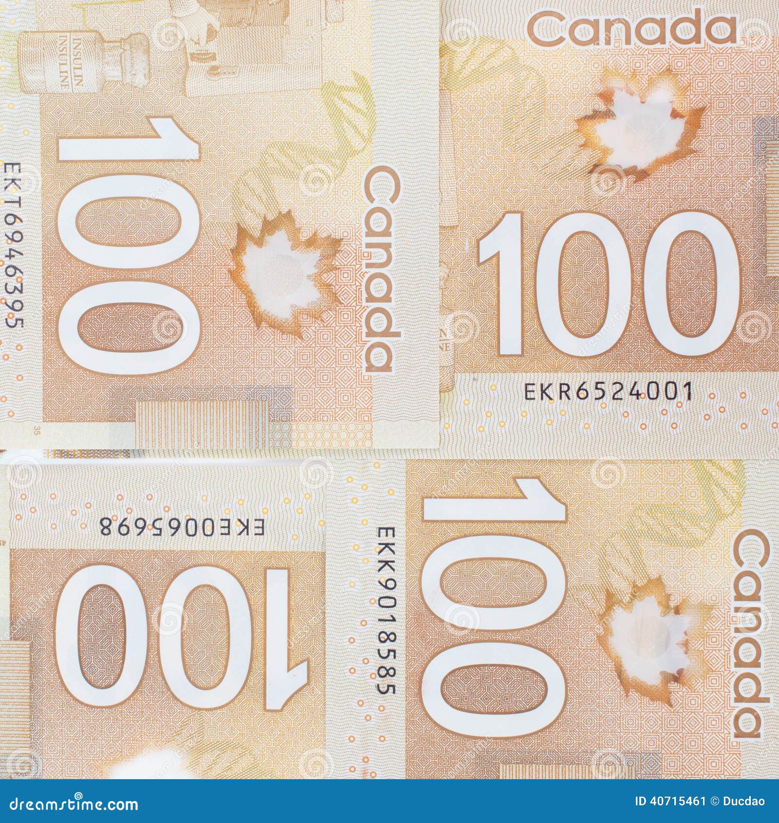 Brown polymer bank notes stock image. Image of brown - 40715461