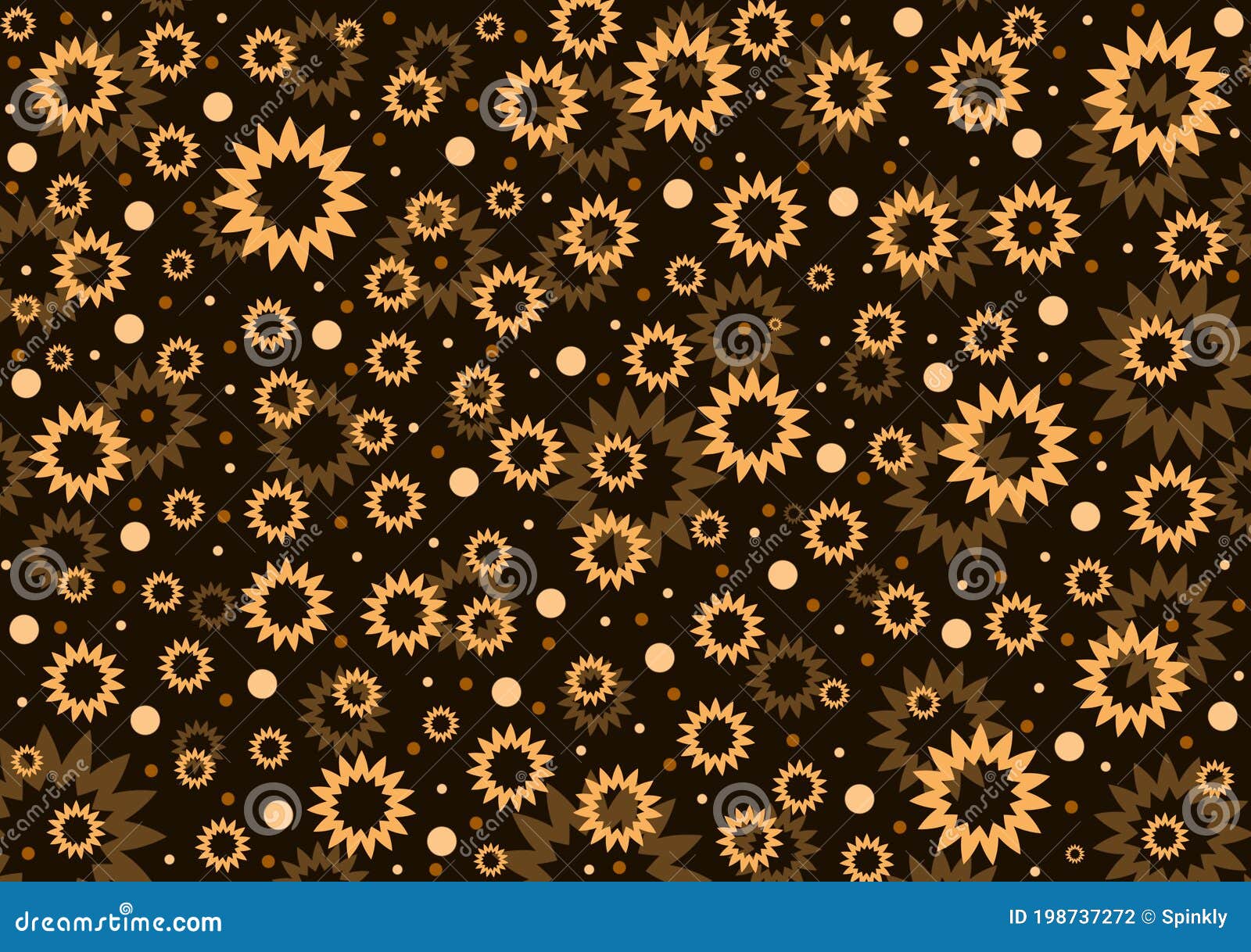 Brown Random Pattern Background for Wallpaper Stock Illustration ...