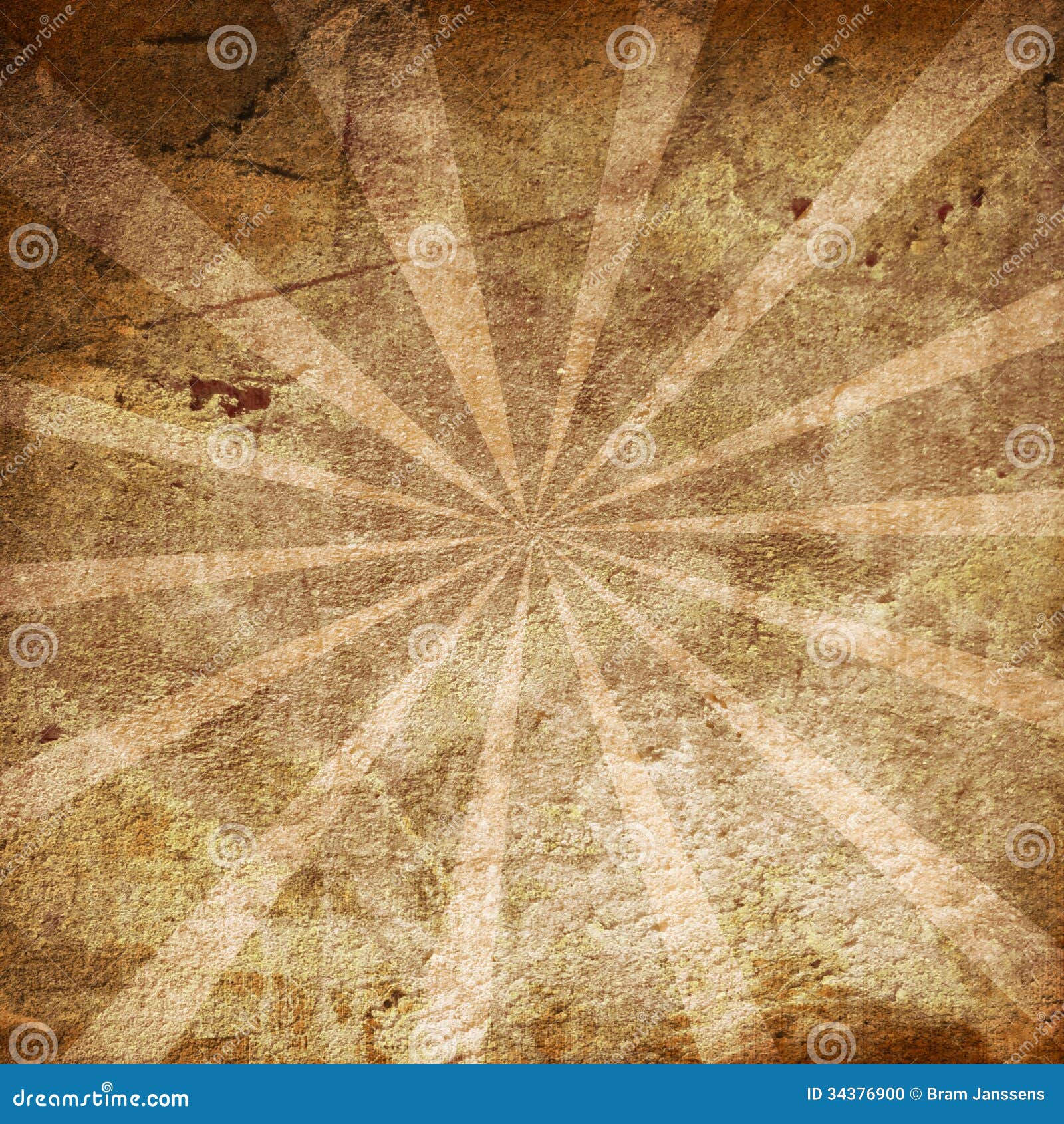 Brown rays stock illustration. Illustration of blank - 34376900