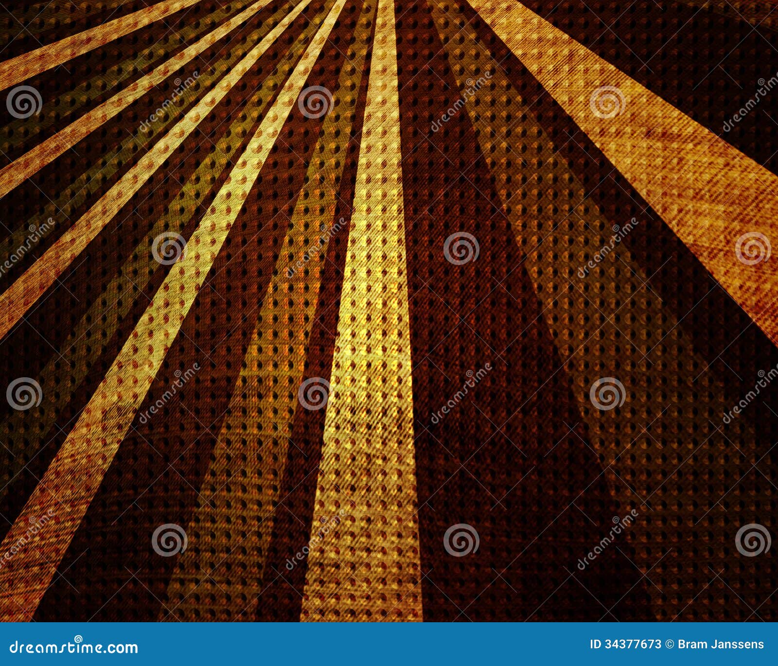 Brown rays stock illustration. Illustration of line, radiate - 34377673
