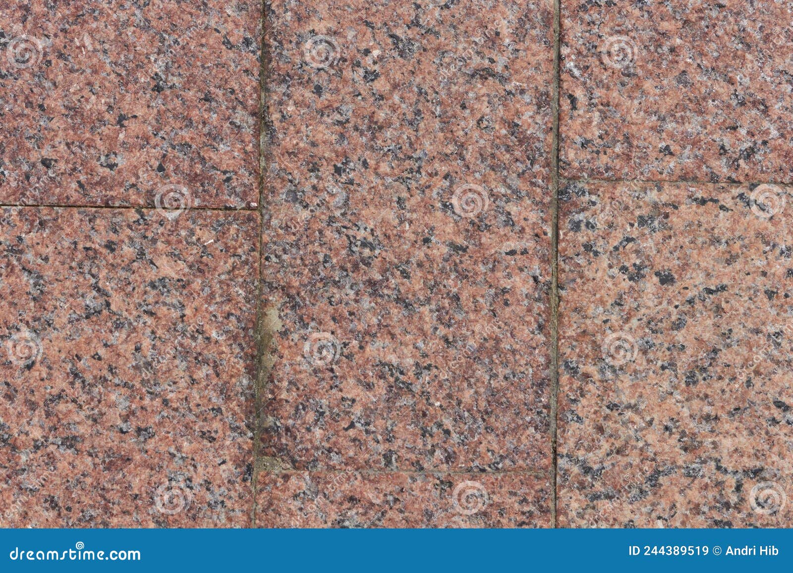 Brown-red Granite Pavement. Pavement Texture Background. Stock Image ...