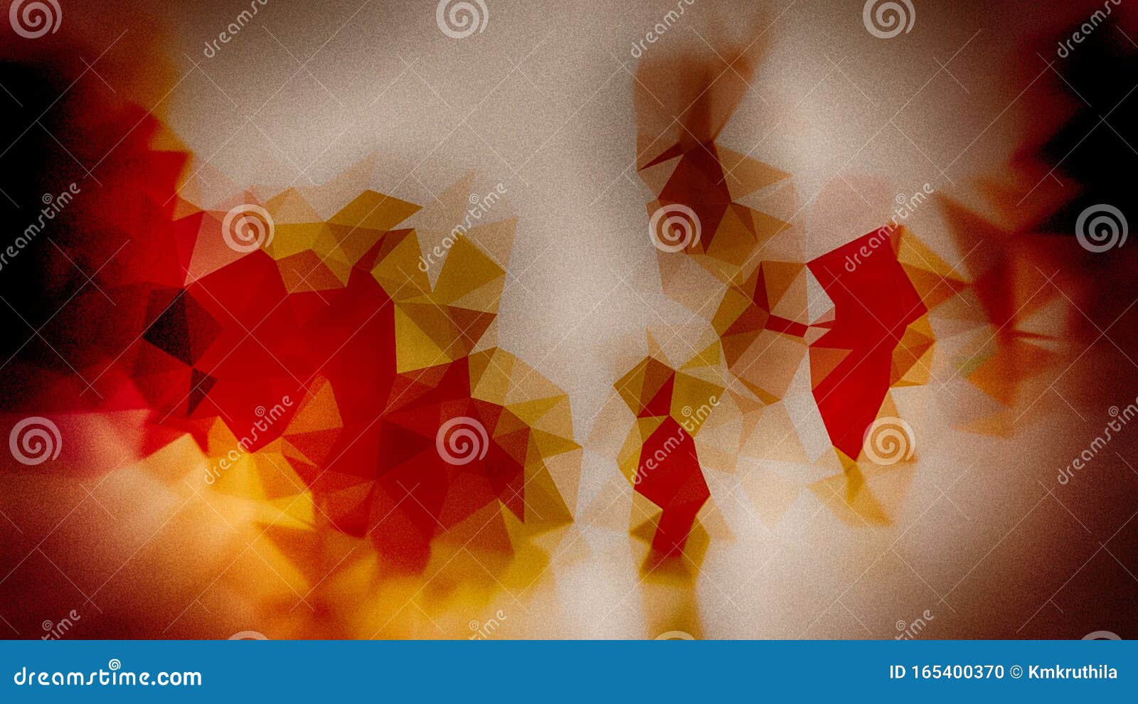 Brown Red and Orange Grunge Polygon Triangle Pattern Background Image ...